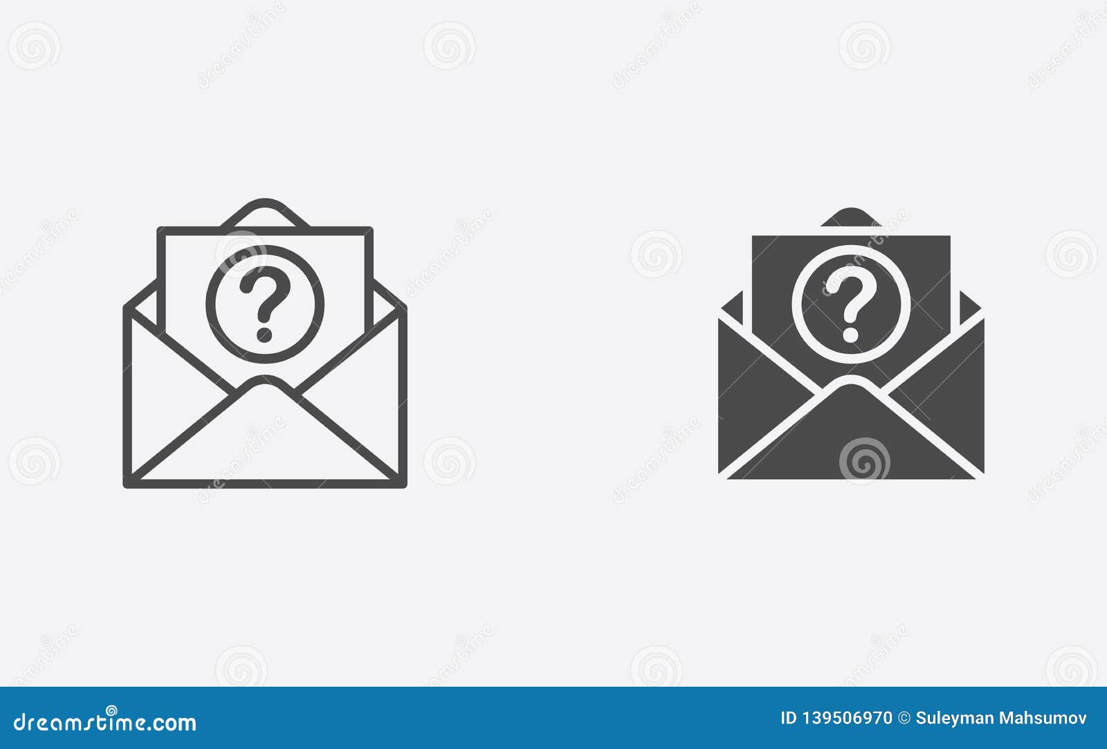 Request Filled and Outline Vector Icon Sign Symbol Stock Vector ...