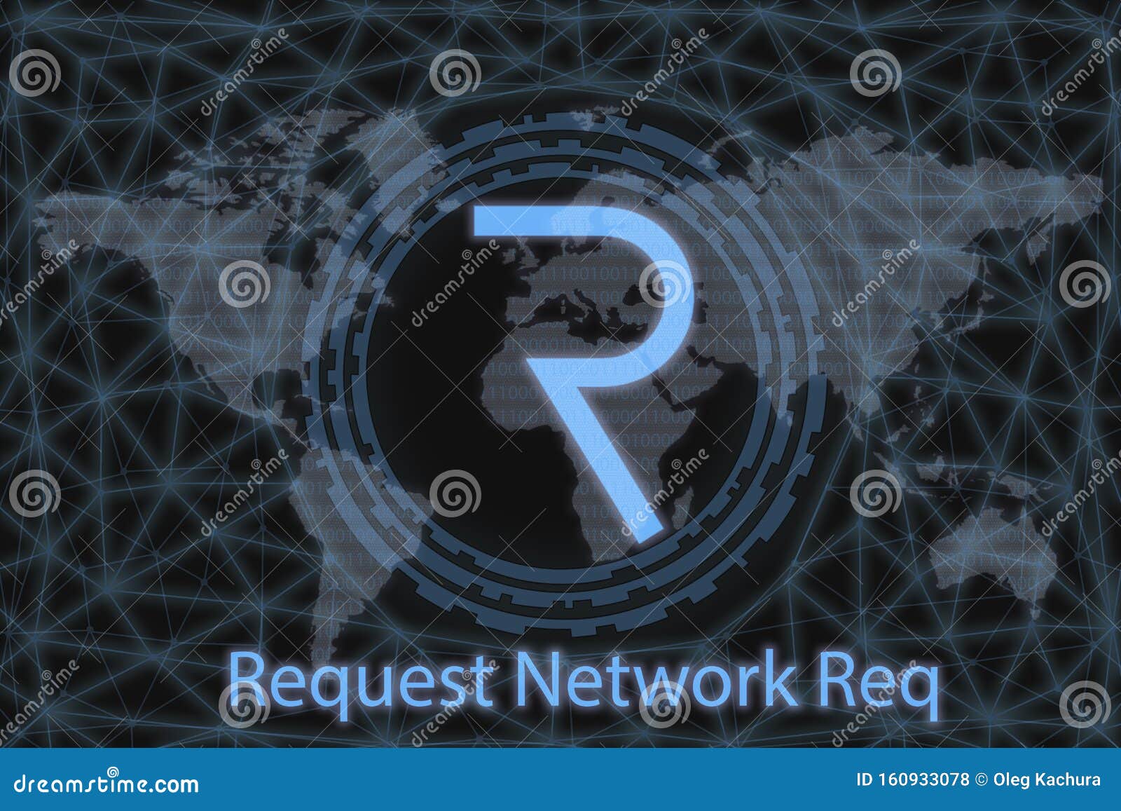 Request Network REQ Vector Logo. A Decentralized Network For Payment ...