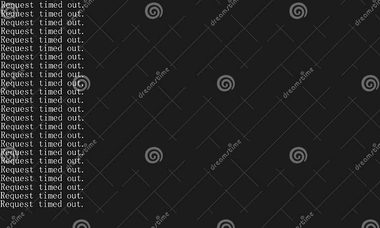 Request Timed Out, Alert Connection Failed on Computer with Copy Space ...