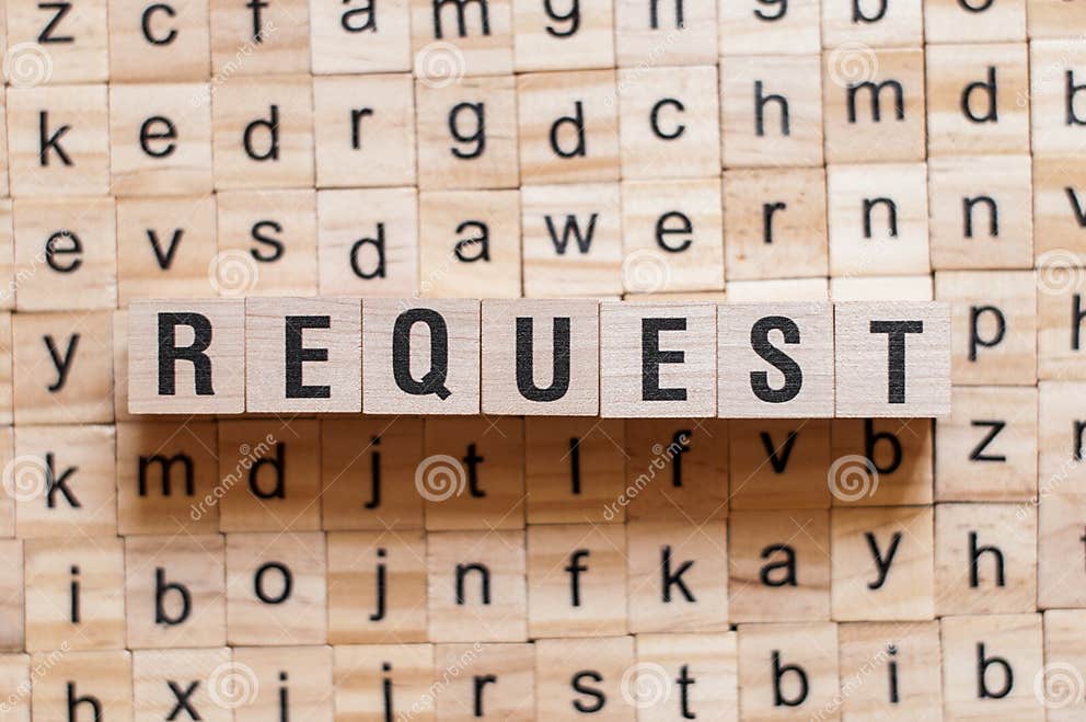 Request word concept stock image. Image of pray, church - 142879511