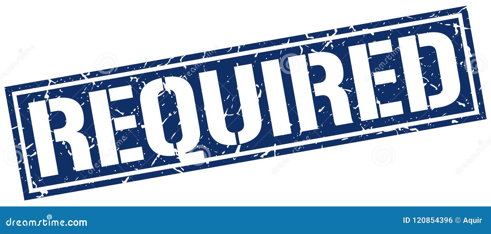 Required stamp stock vector. Illustration of background - 120854396