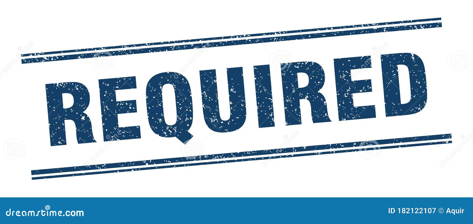 Required Stamp. Required Square Grunge Sign Stock Vector - Illustration ...