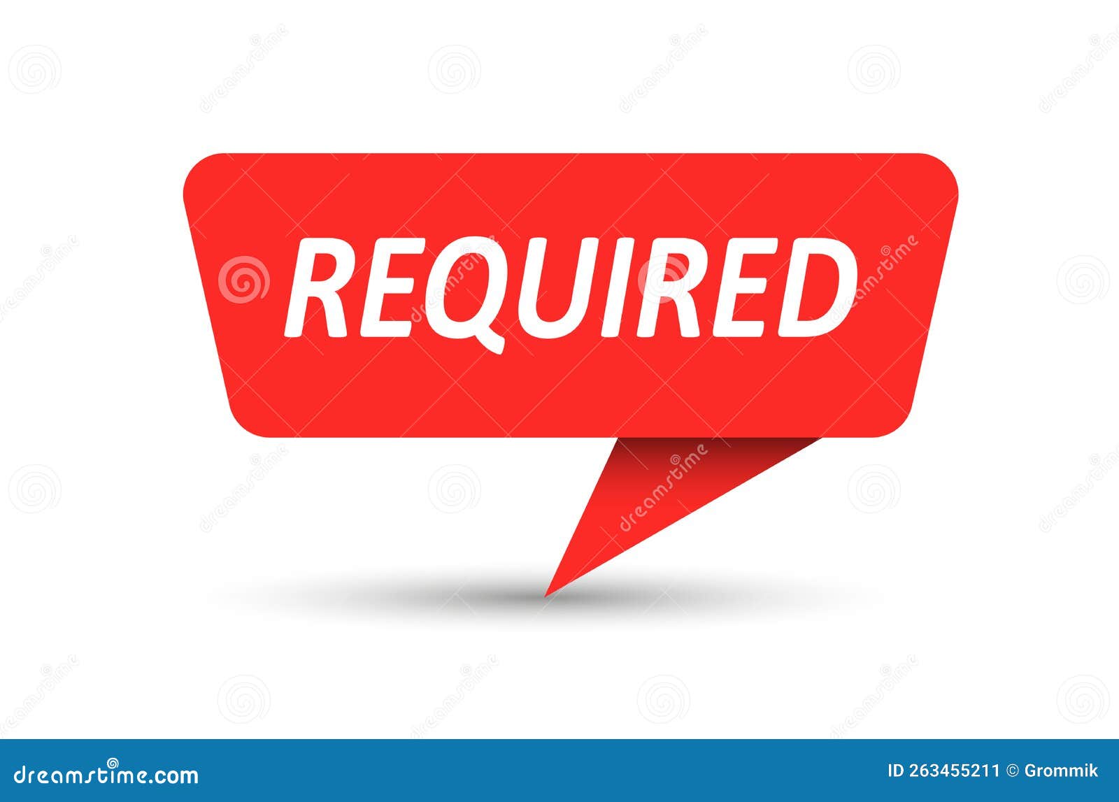Required. Vector Banner, Pointer, Sticker, Label or Speech Bubble Stock ...