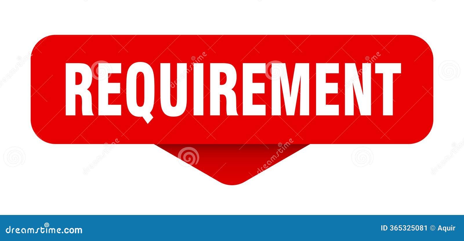 Requirement Sticker. Requirement Sign On Transparent Background Vector ...