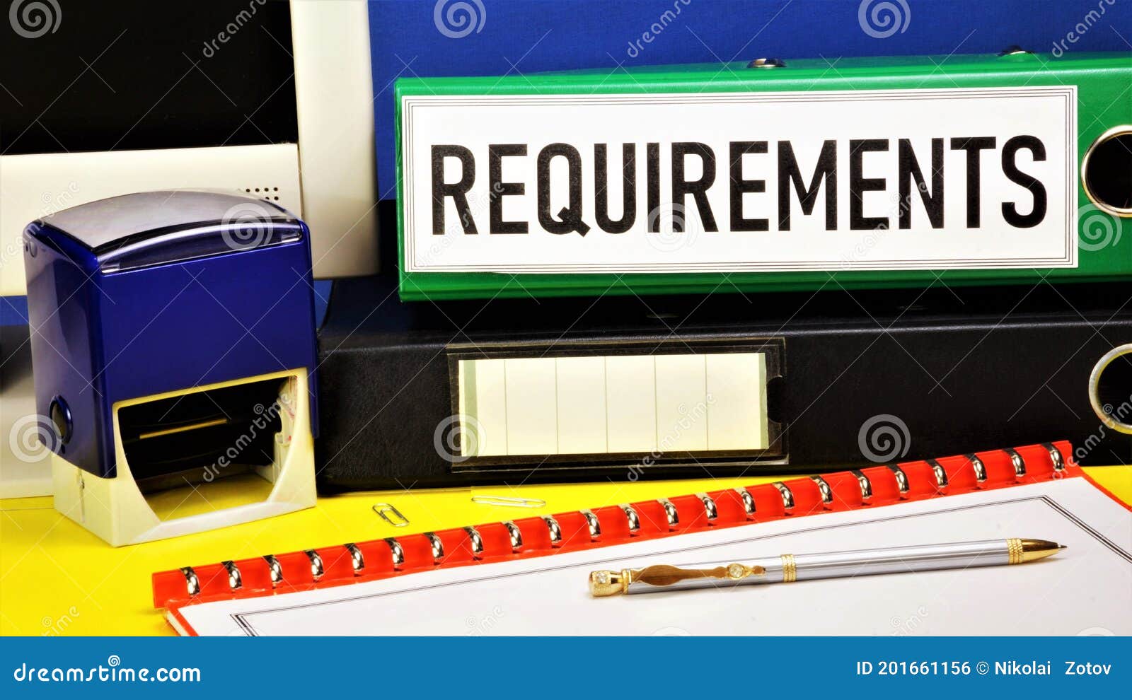 Folder Important Documents Enclosed Royalty-Free Stock Photo ...