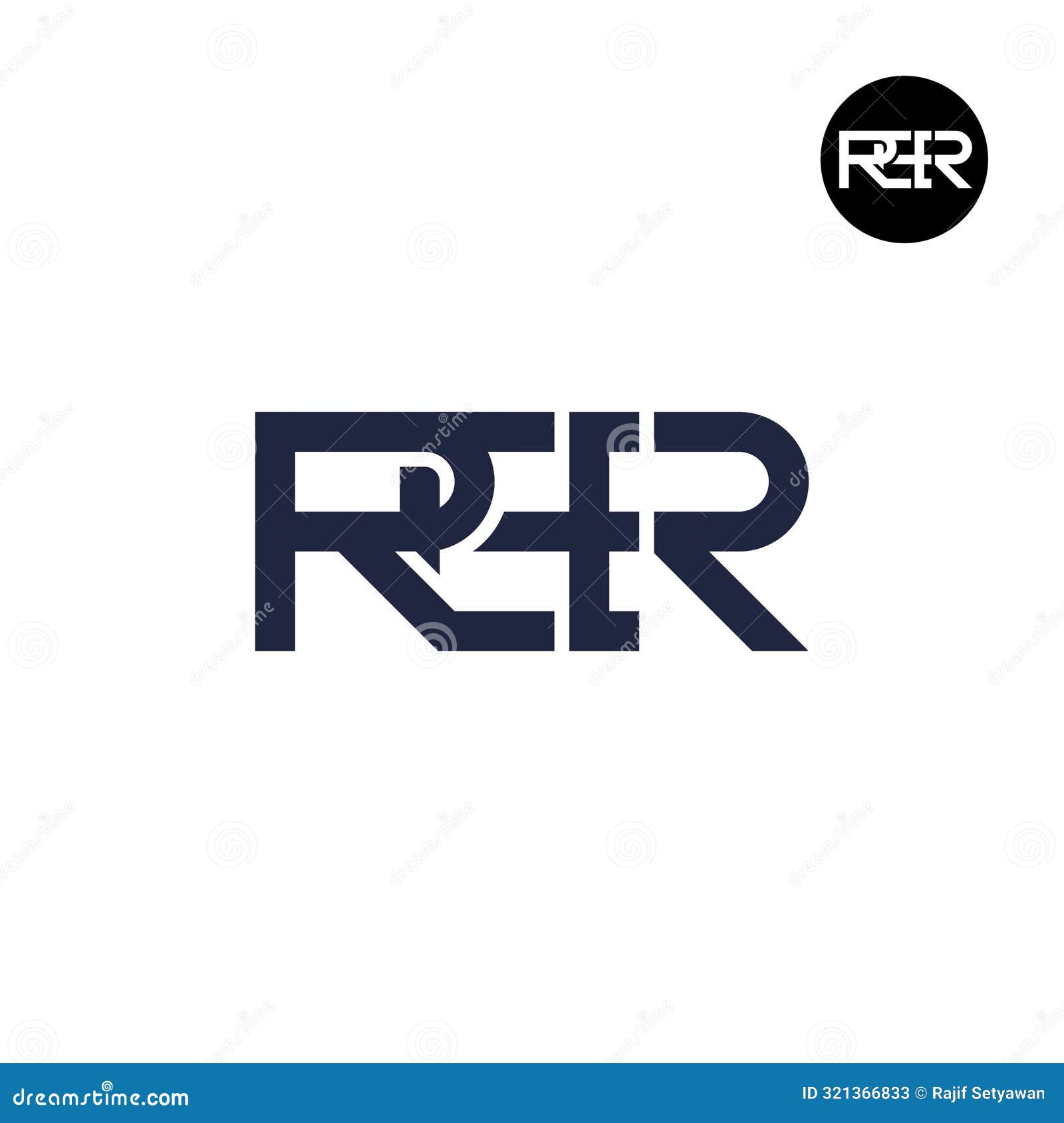 RER Logo Letter Monogram Design Cartoon Vector | CartoonDealer.com ...