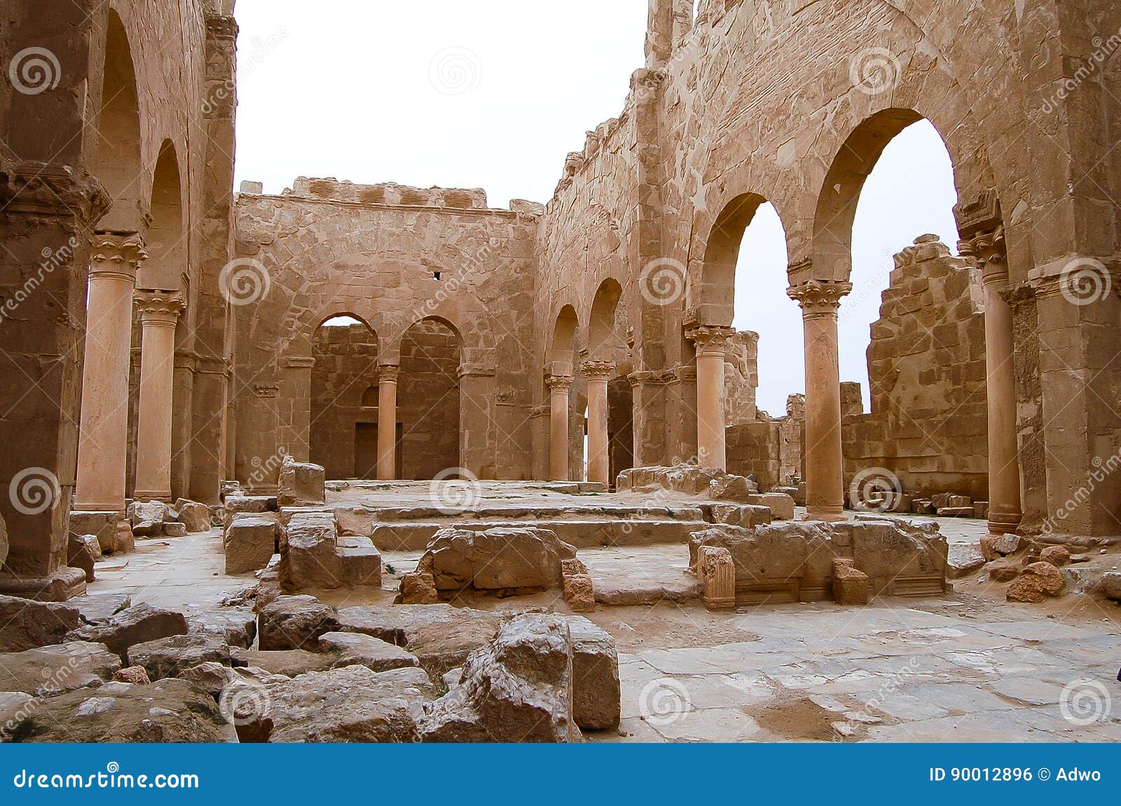 Resafa Ruins - Syria stock photo. Image of archaeological - 90012896