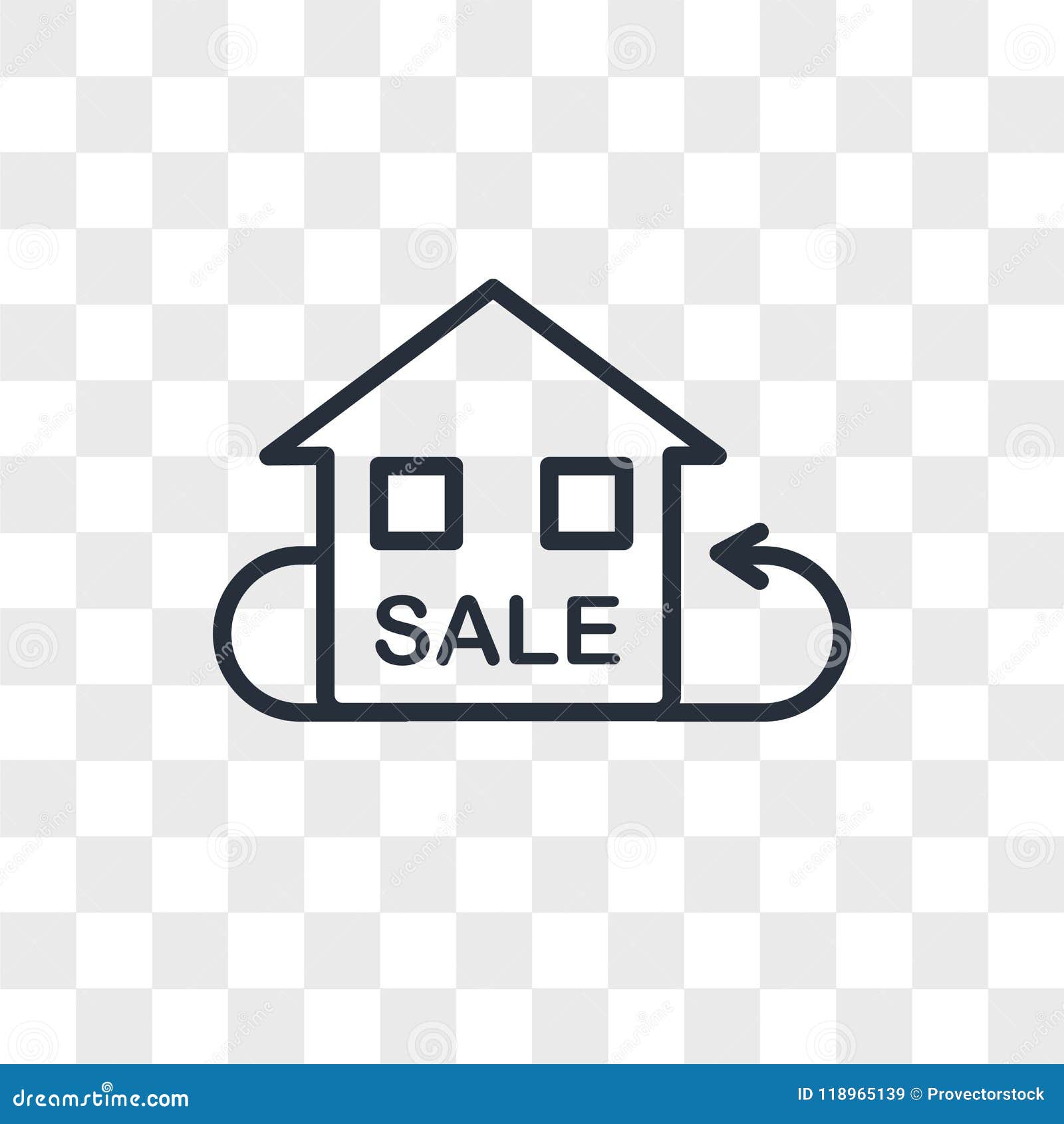 Resale Vector Icon Isolated on Transparent Background, Resale Logo ...