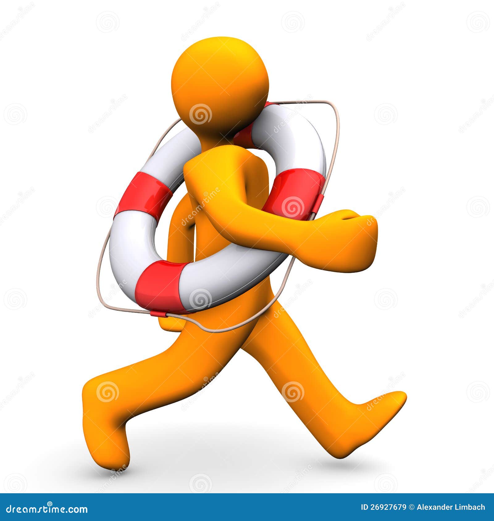 Rescue stock illustration. Illustration of cartoon, float - 26927679