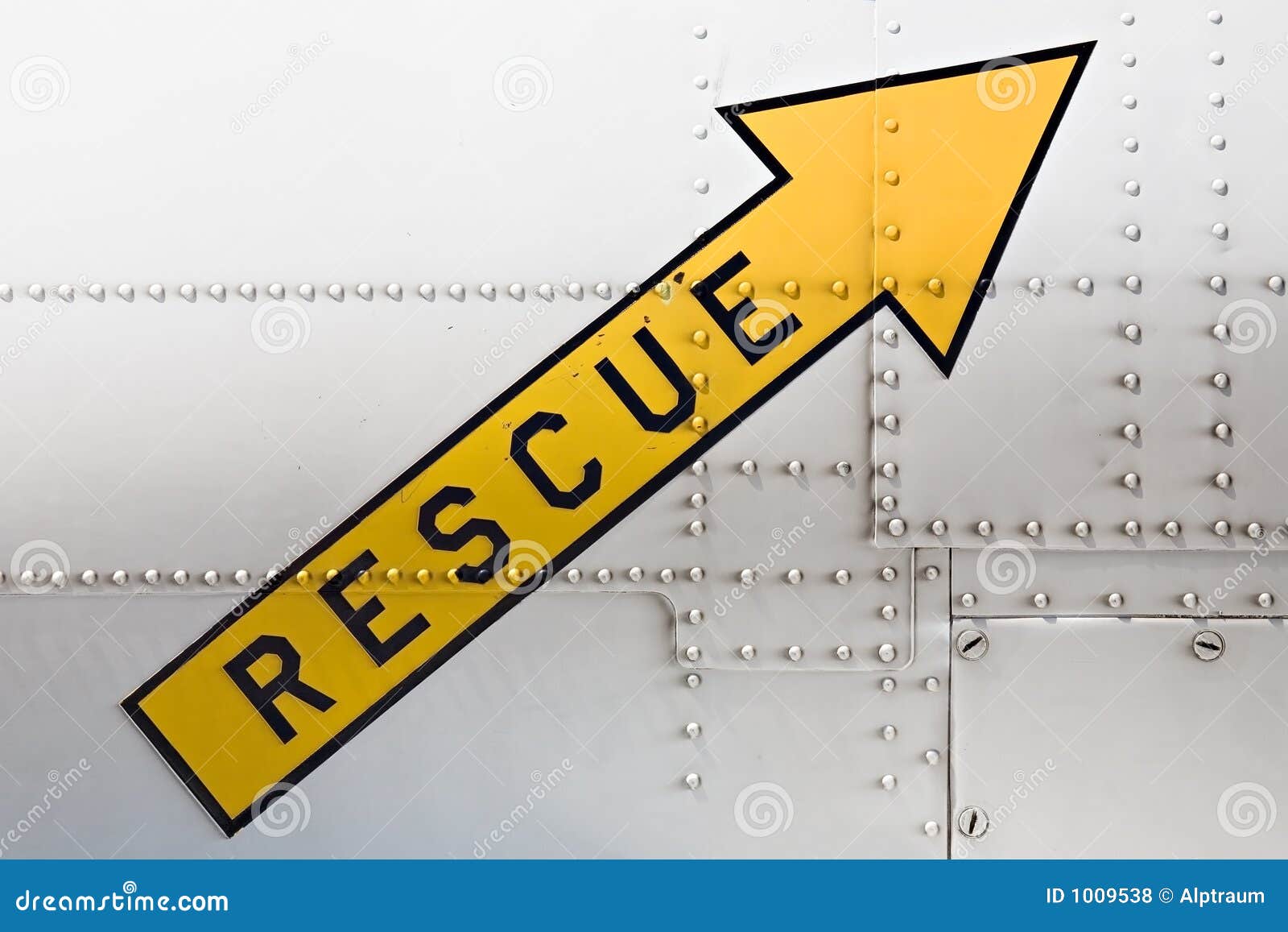 Rescue arrow stock photo. Image of recover, closeup, details - 1009538