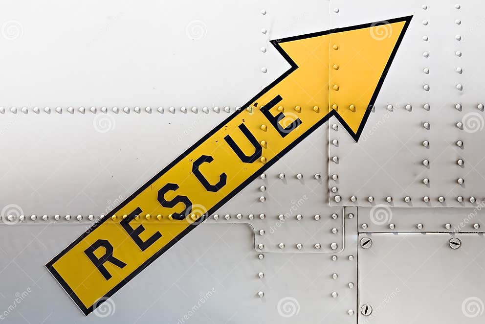 Rescue arrow stock photo. Image of recover, closeup, details - 1009538