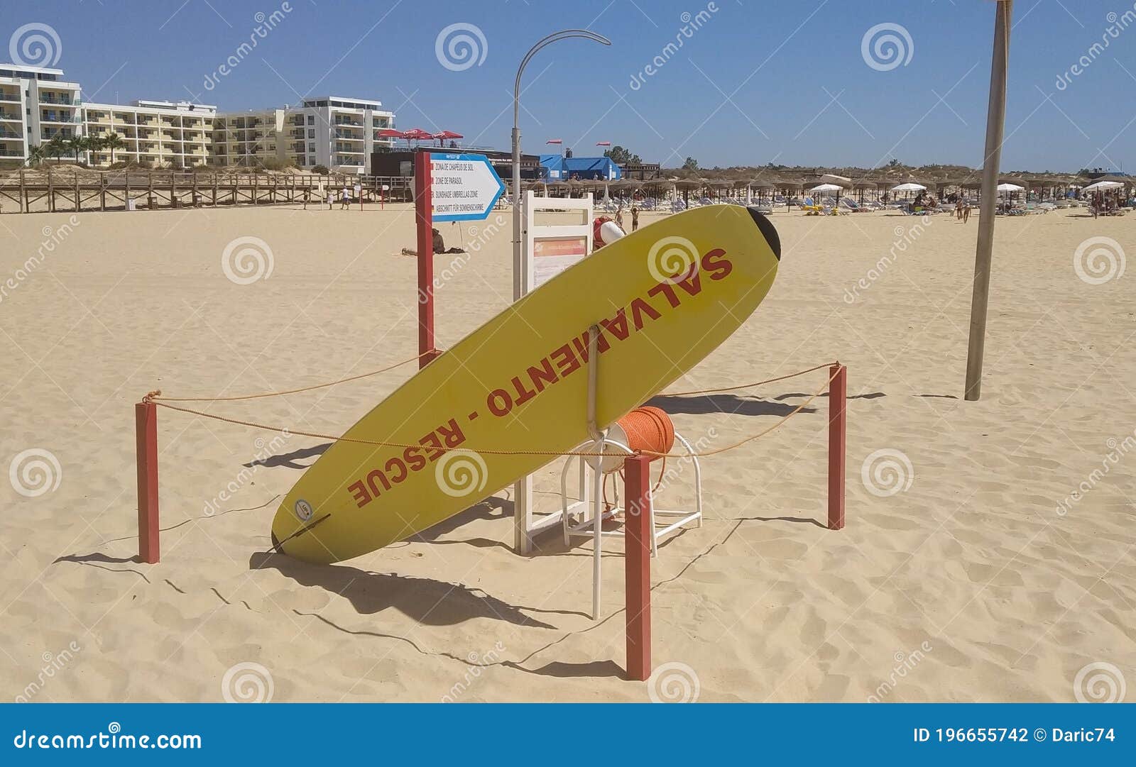 Rescue Beach Spot Board Lifeguard Stock Photo - Image of beach, rescue ...