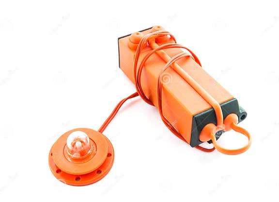 Rescue beacon. stock photo. Image of safety, lifejacket - 33078946