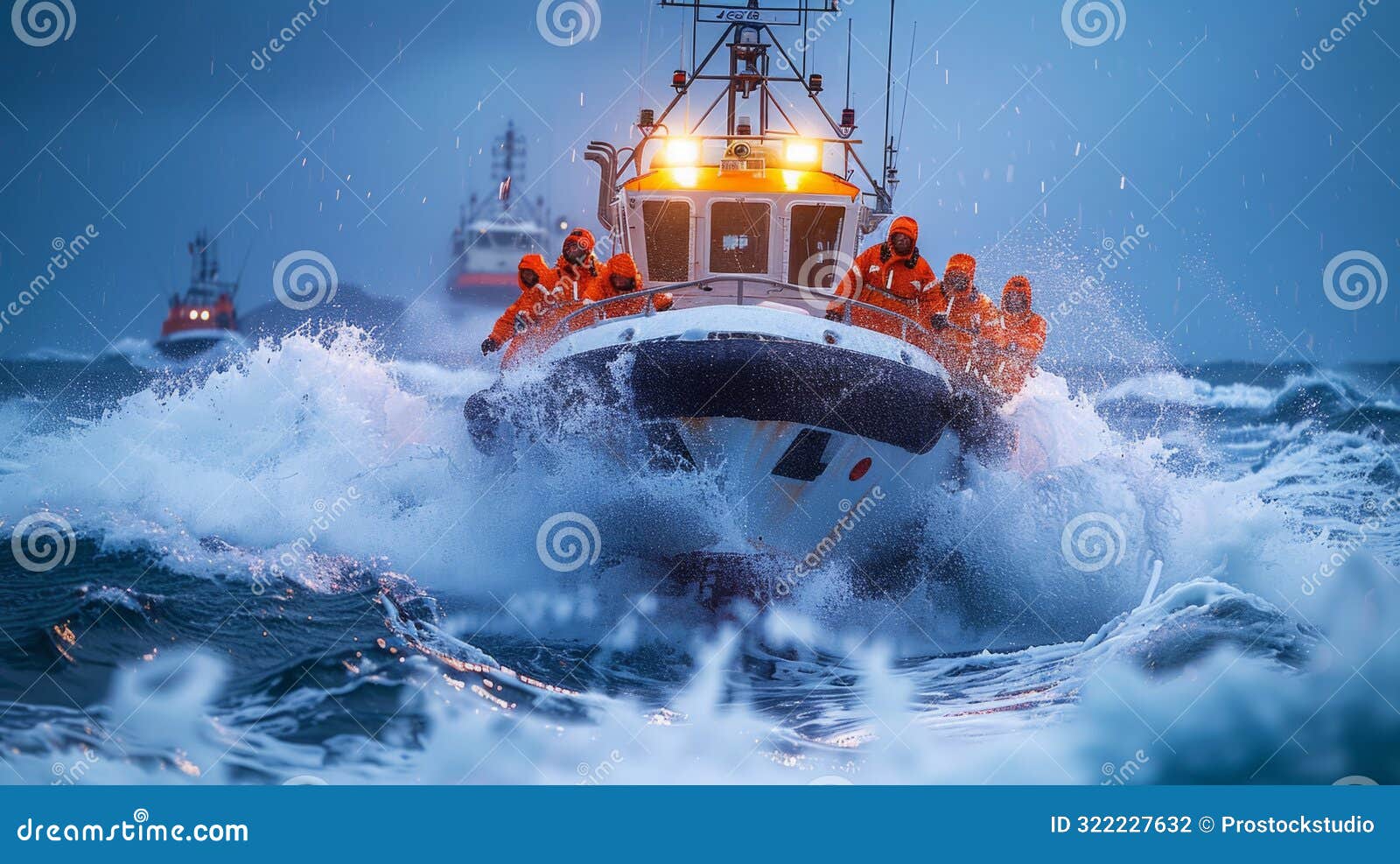 Rescue Boat Navigating Rough Seas during a Storm Stock Photo - Image of ... Rescue Boat Navigating Rough Seas during a Storm Stock Photo - Image of ...