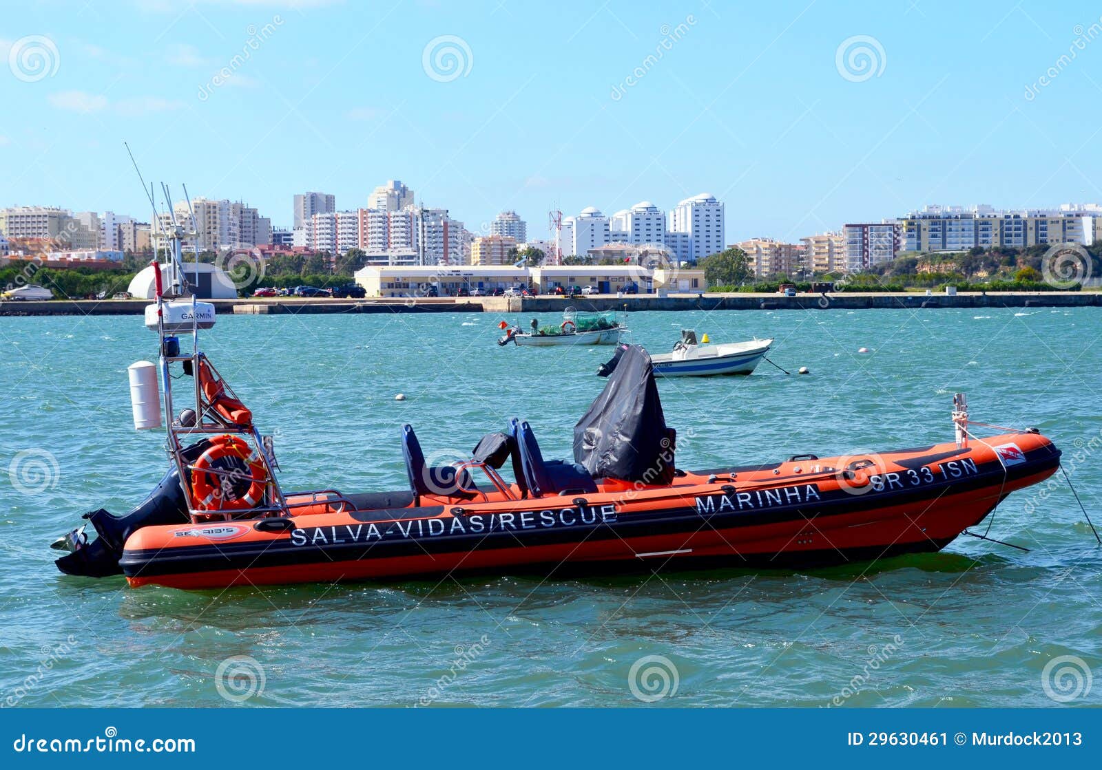 Rescue boat in Ferragudo editorial photo. Image of maritime - 29630461