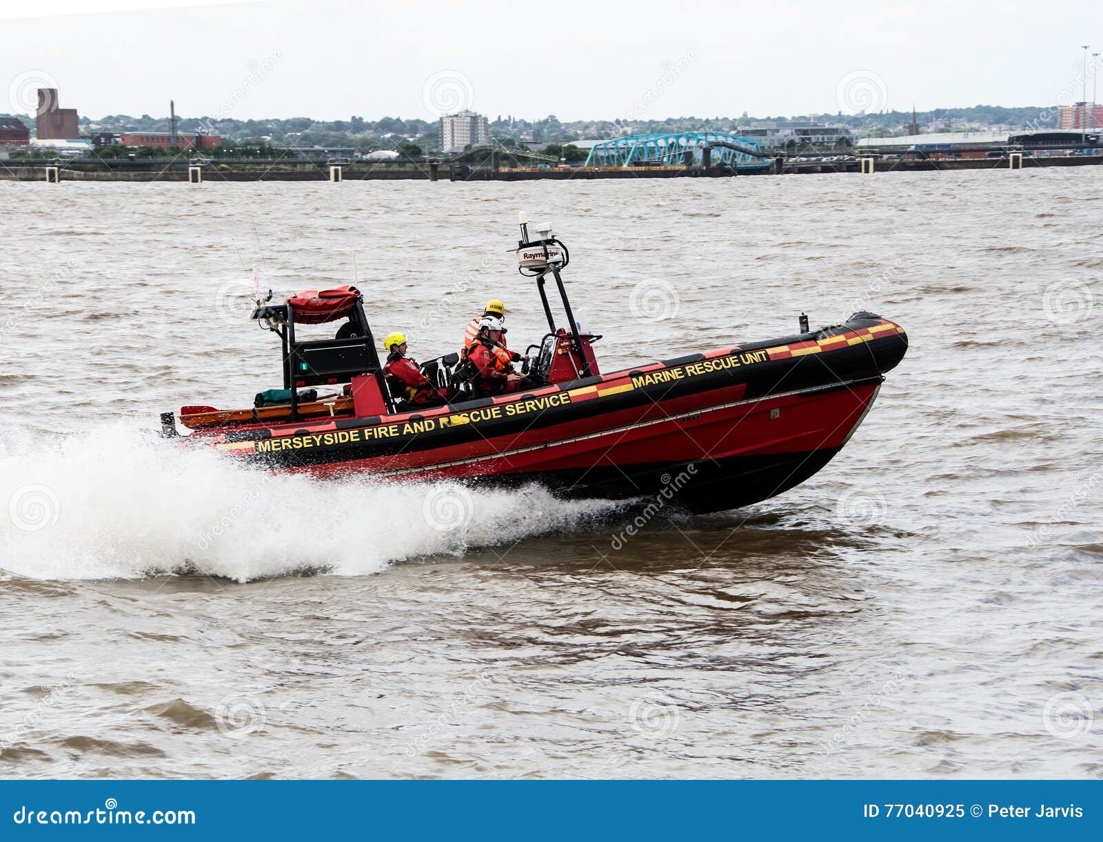 Rescue Boat. editorial image. Image of river, water, merseyside - 77040925