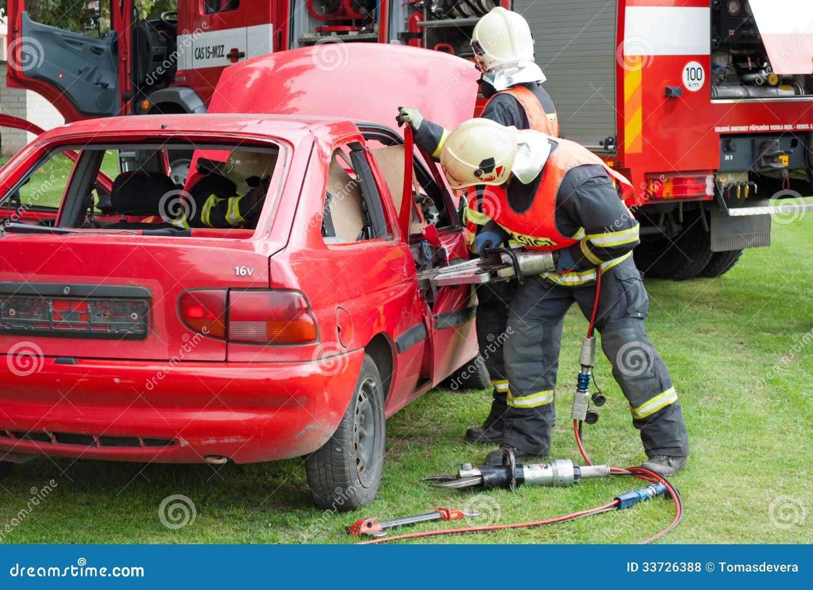 Rescue from car editorial stock photo. Image of technology - 33726388