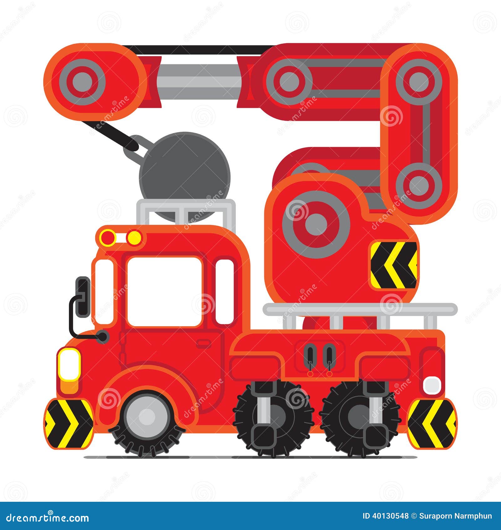 Rescue car 05 stock vector. Illustration of cartoon, cutie - 40130548