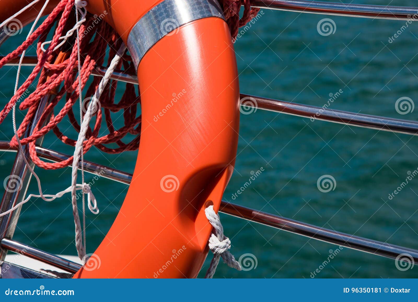 Rescue Crew and rope stock image. Image of marine, lifebuoy - 96350181
