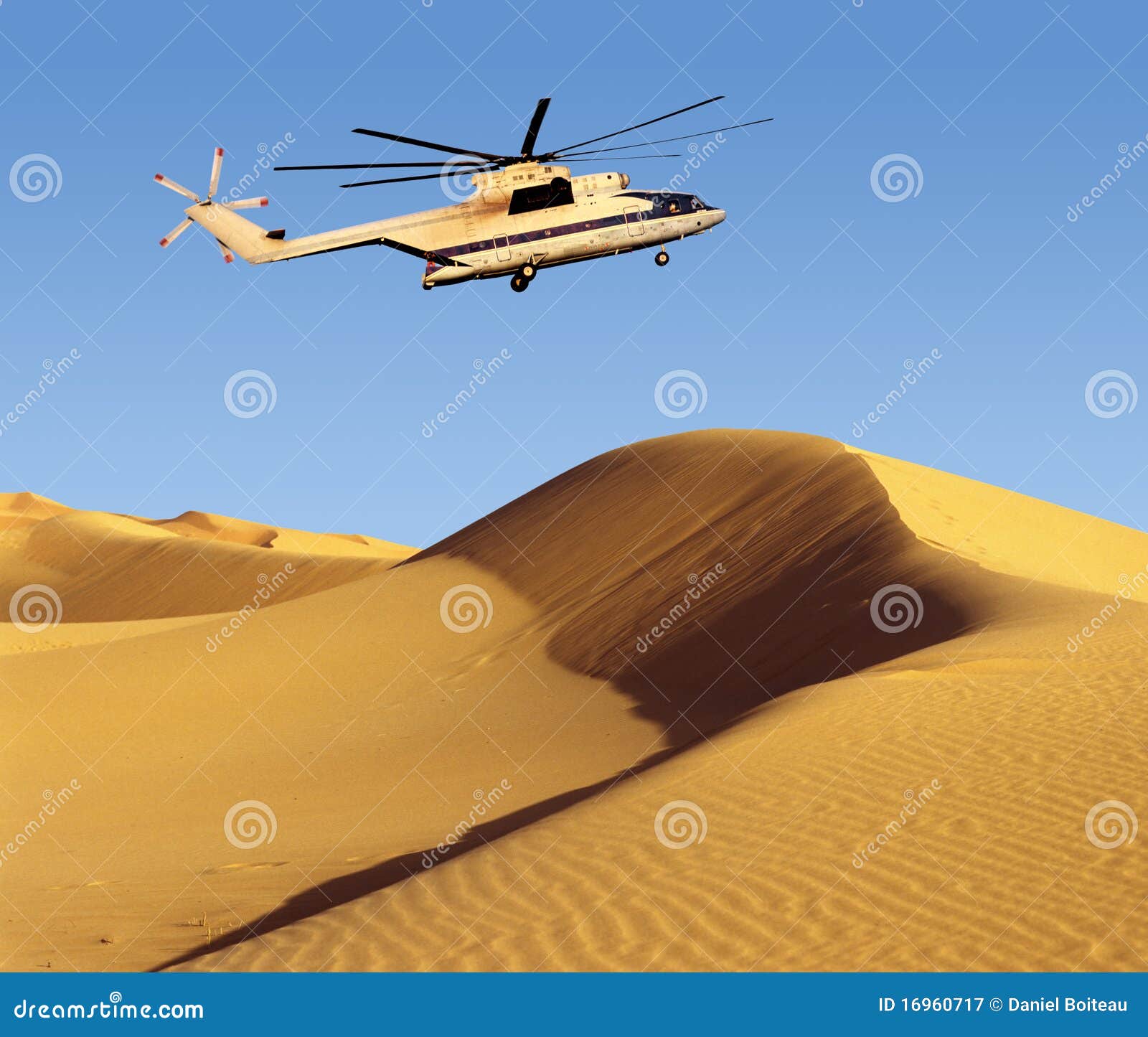 Rescue on dunes stock image. Image of desert, help, blue - 16960717