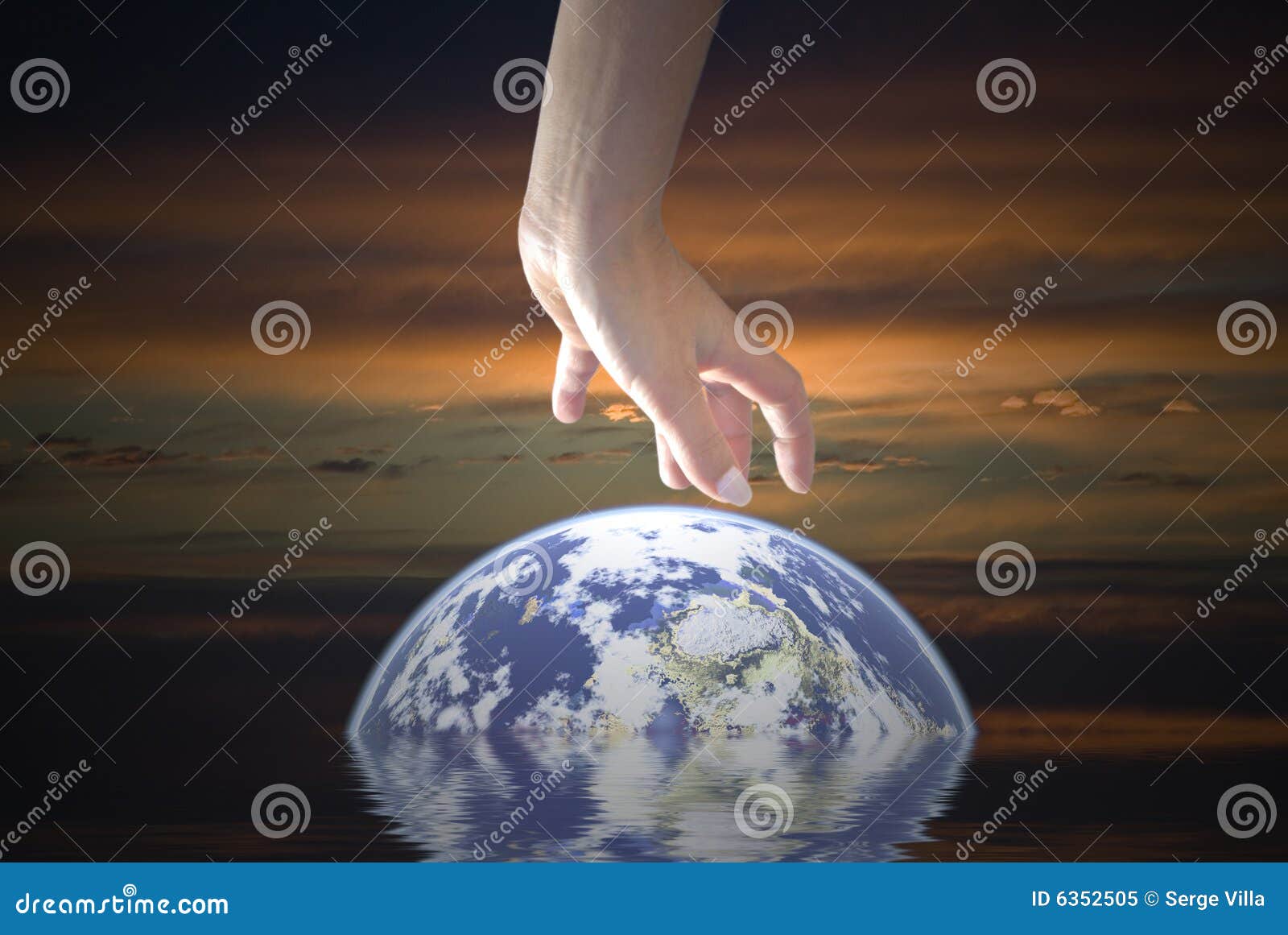 Rescue The Earth Royalty-Free Cartoon | CartoonDealer.com #6352505