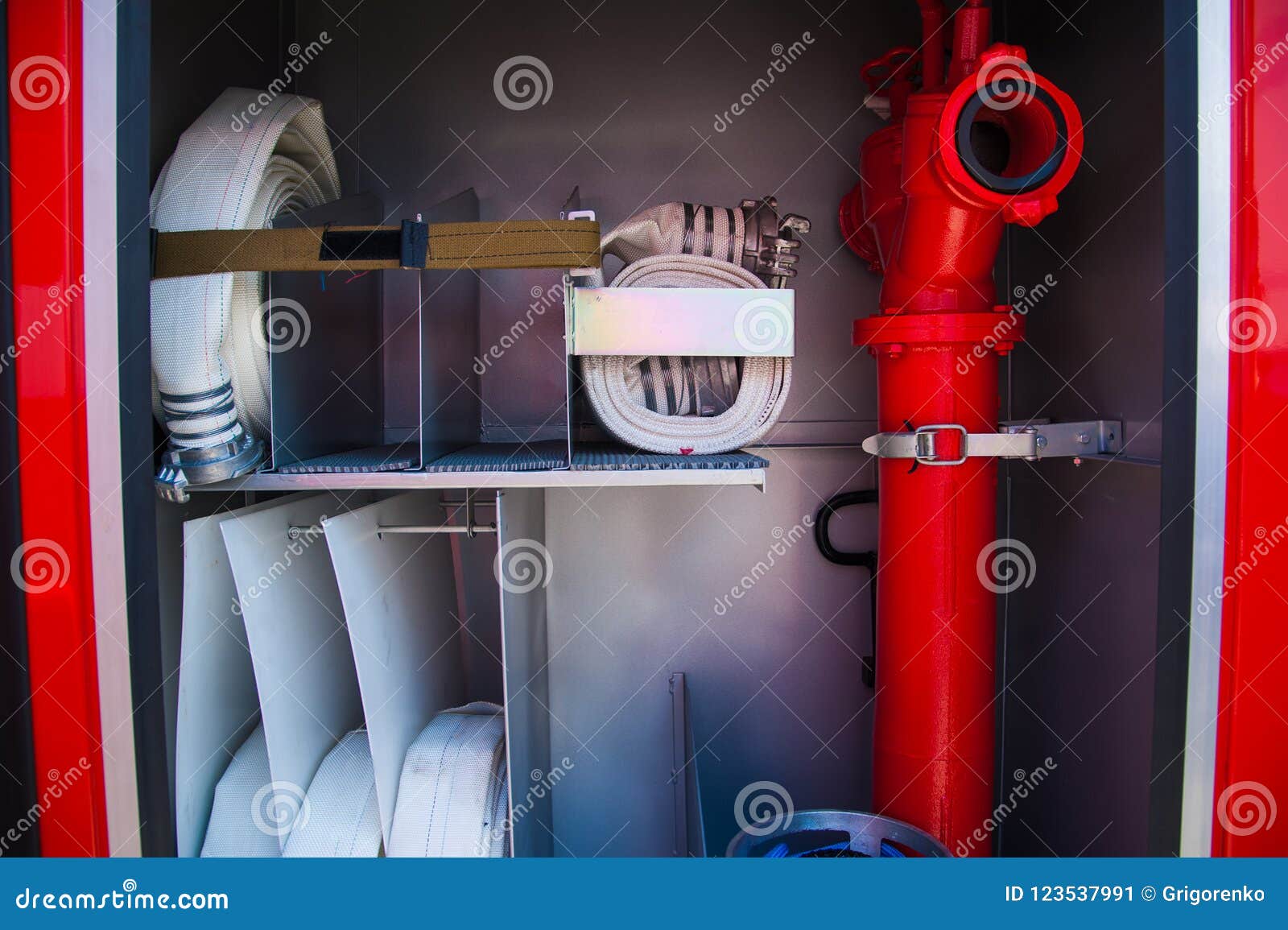 Rescue Fire Truck Equipment Stock Image - Image of dangerous, accident ...