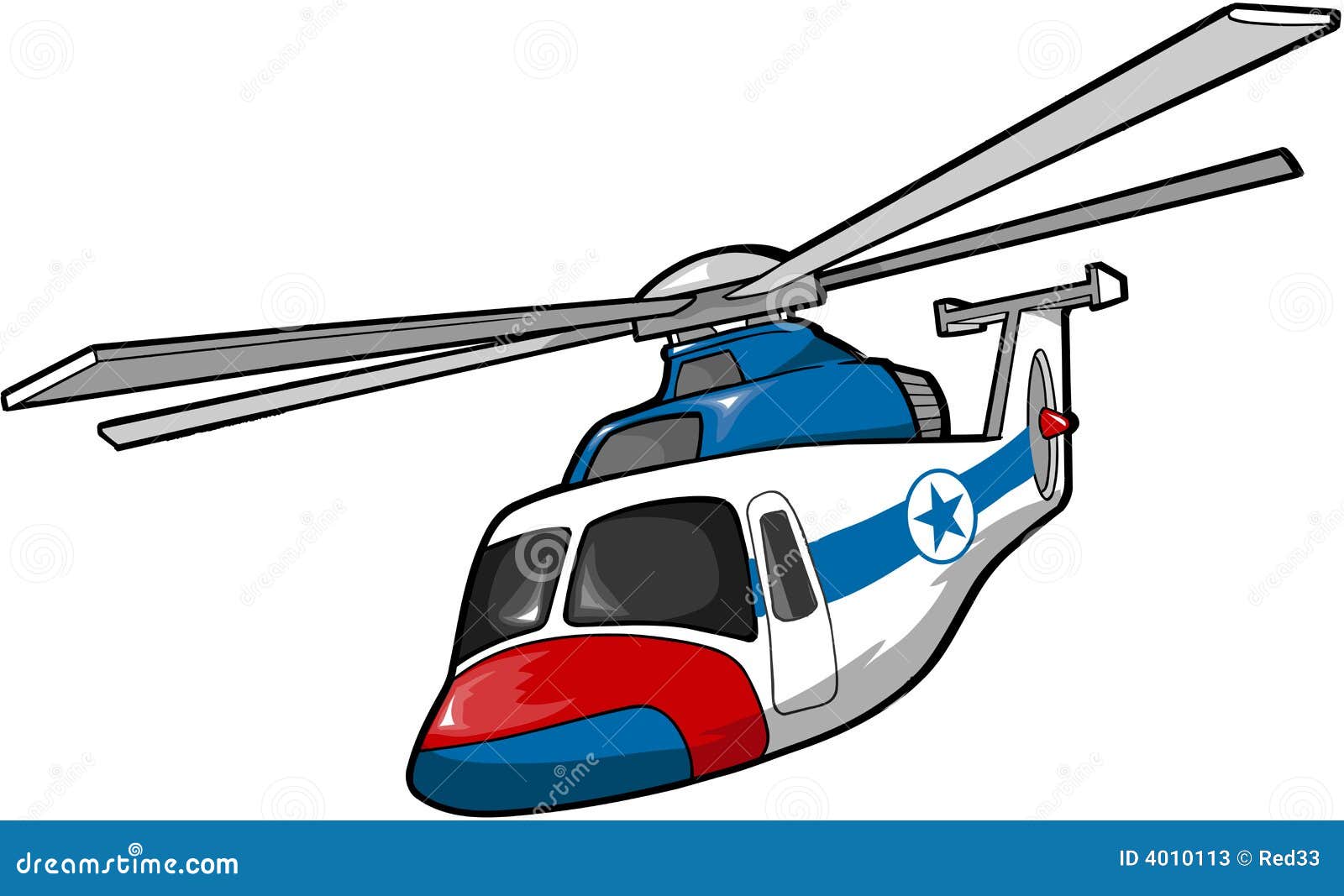 Rescue Helicopter stock vector. Illustration of aircraft - 4010113