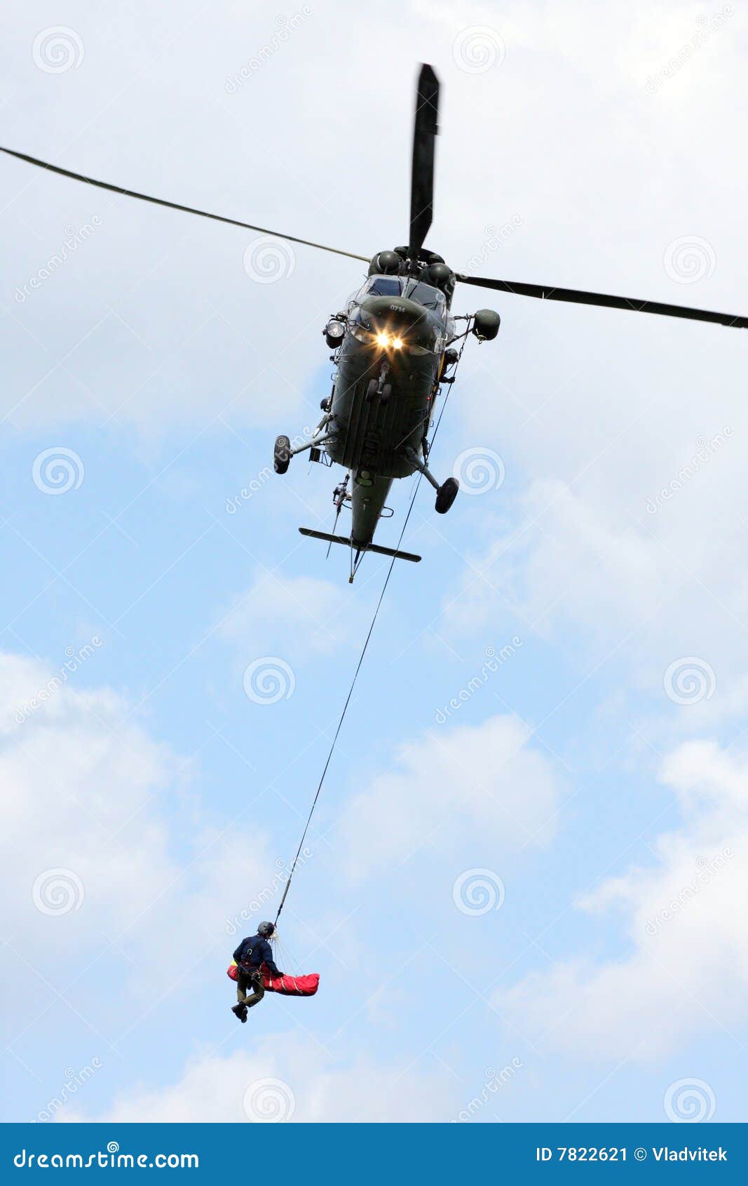 Rescue helicopter stock image. Image of pendulous, rescue - 7822621