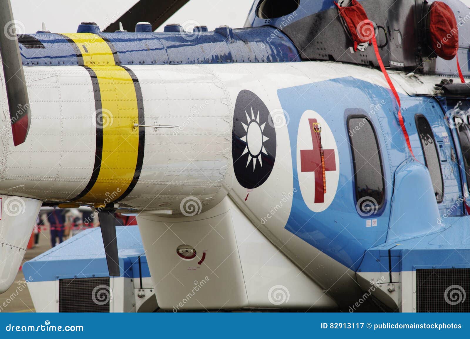 Rescue Helicopter Picture. Image: 82913117