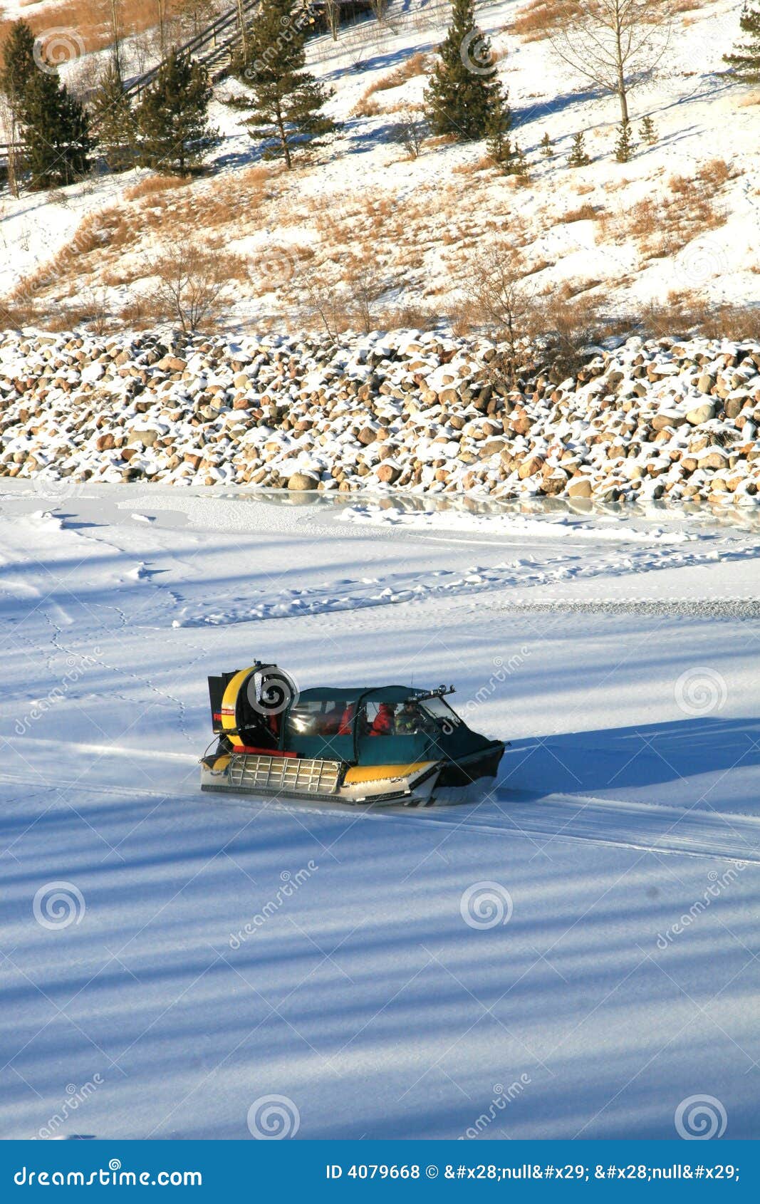 Rescue Hovercraft stock photo. Image of health, vehicle - 4079668