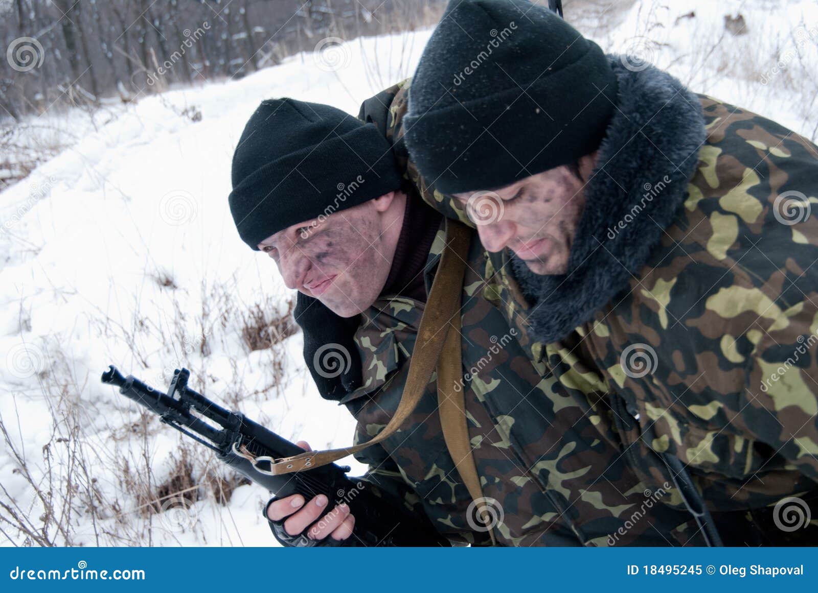 Rescue of Injured of Soldier Stock Image - Image of danger, forces ...