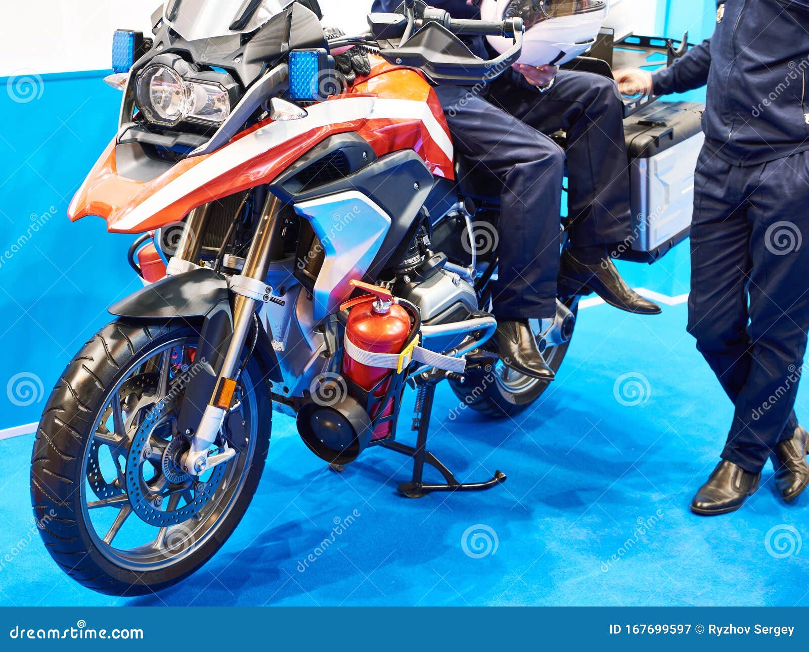 Rescue motorcycle stock image. Image of equipment, service - 167699597