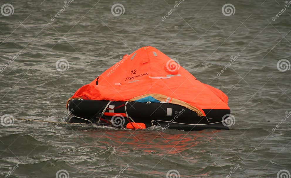 Rescue Raft stock photo. Image of water, real, ocean - 11705502
