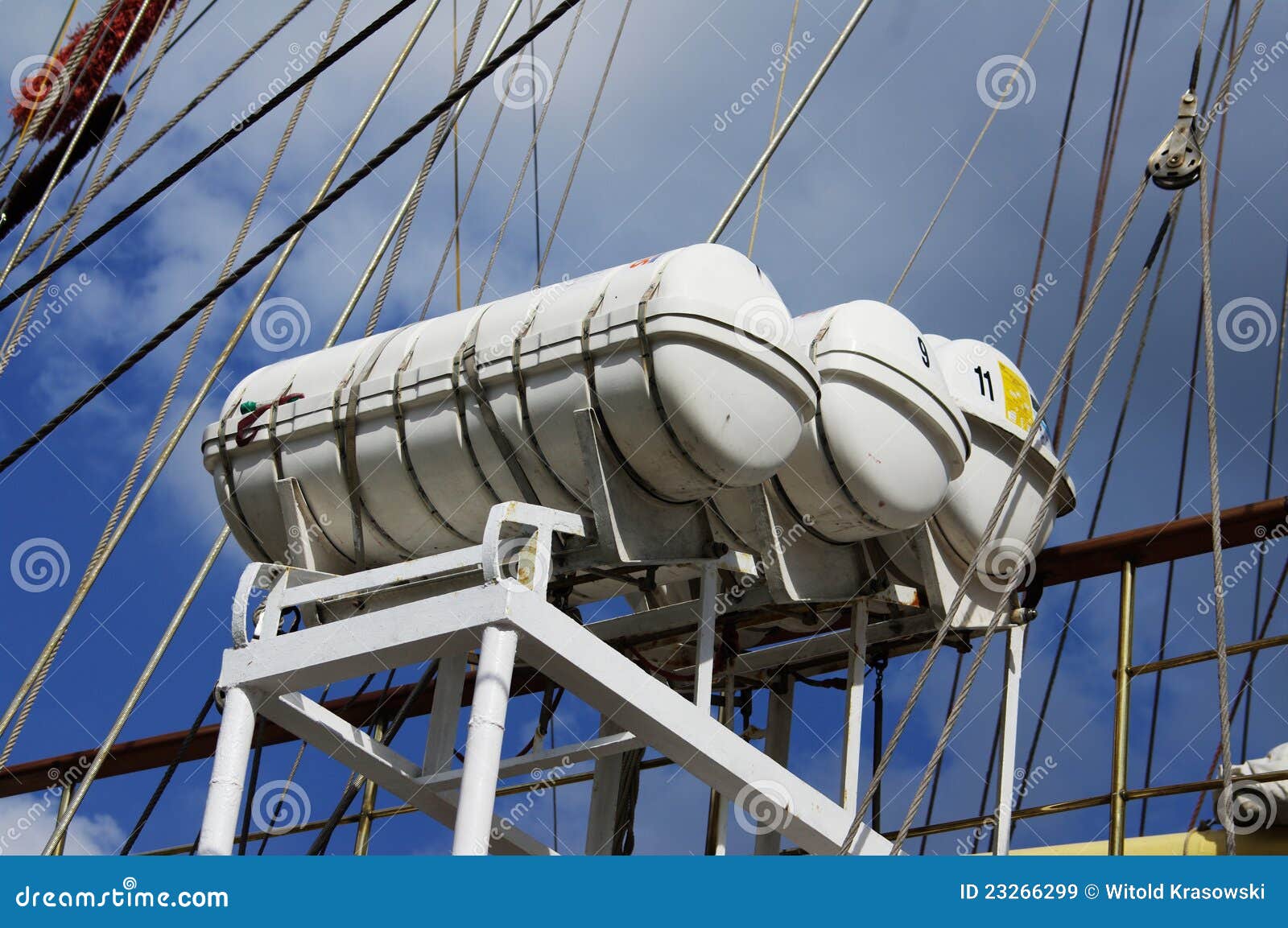 Rescue rafts stock image. Image of risk, life, water - 23266299