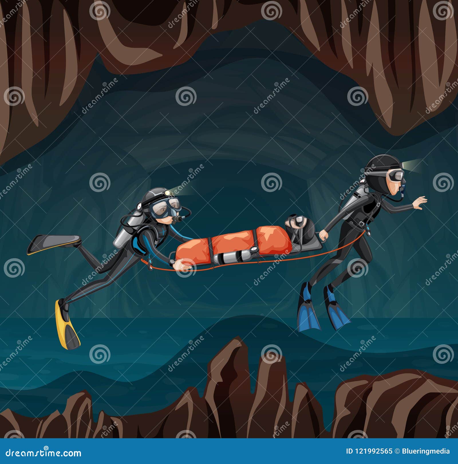 Undergound Cave Stock Illustrations – 5 Undergound Cave Stock ...