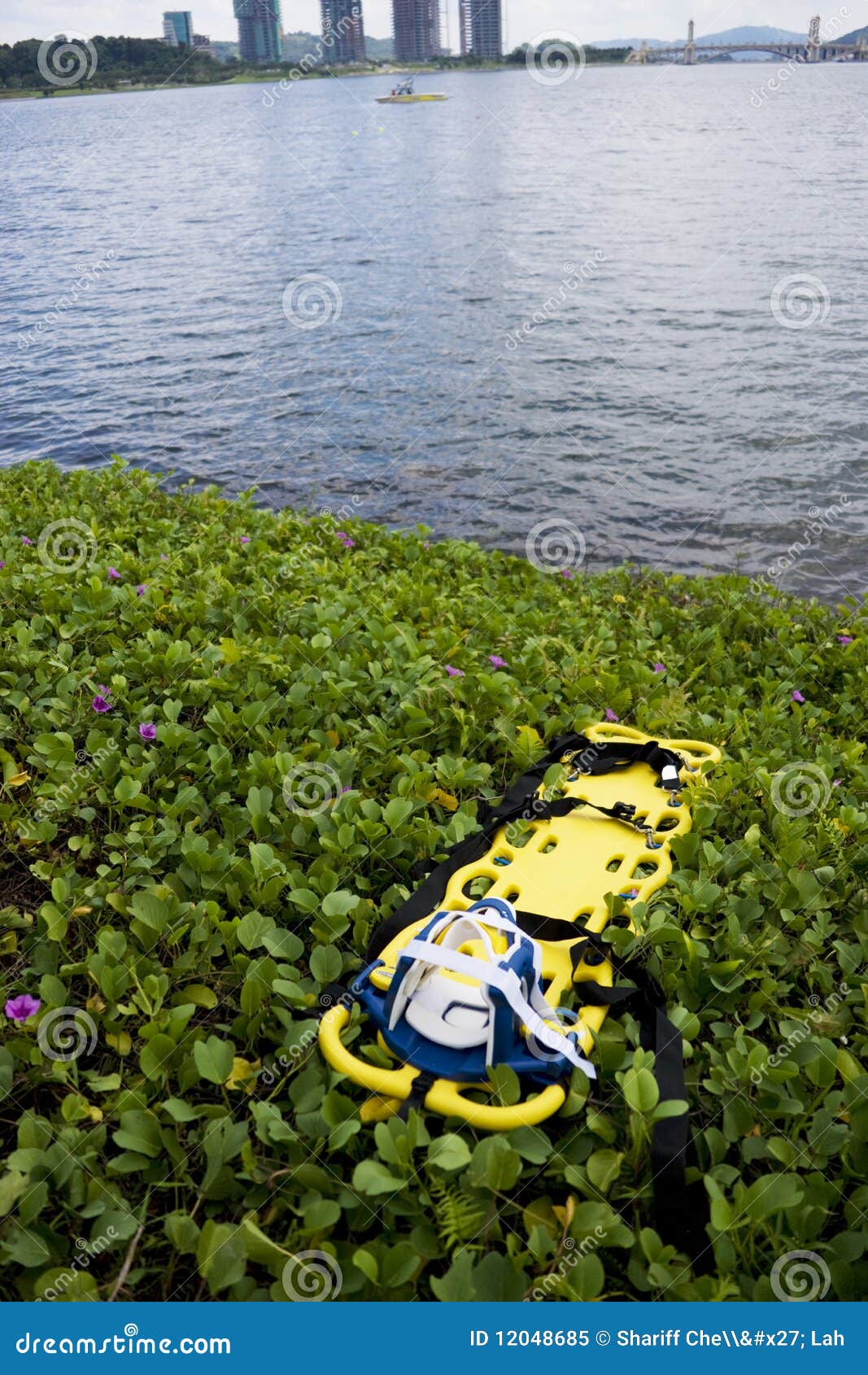 Rescue Stretcher stock image. Image of health, help, response - 12048685