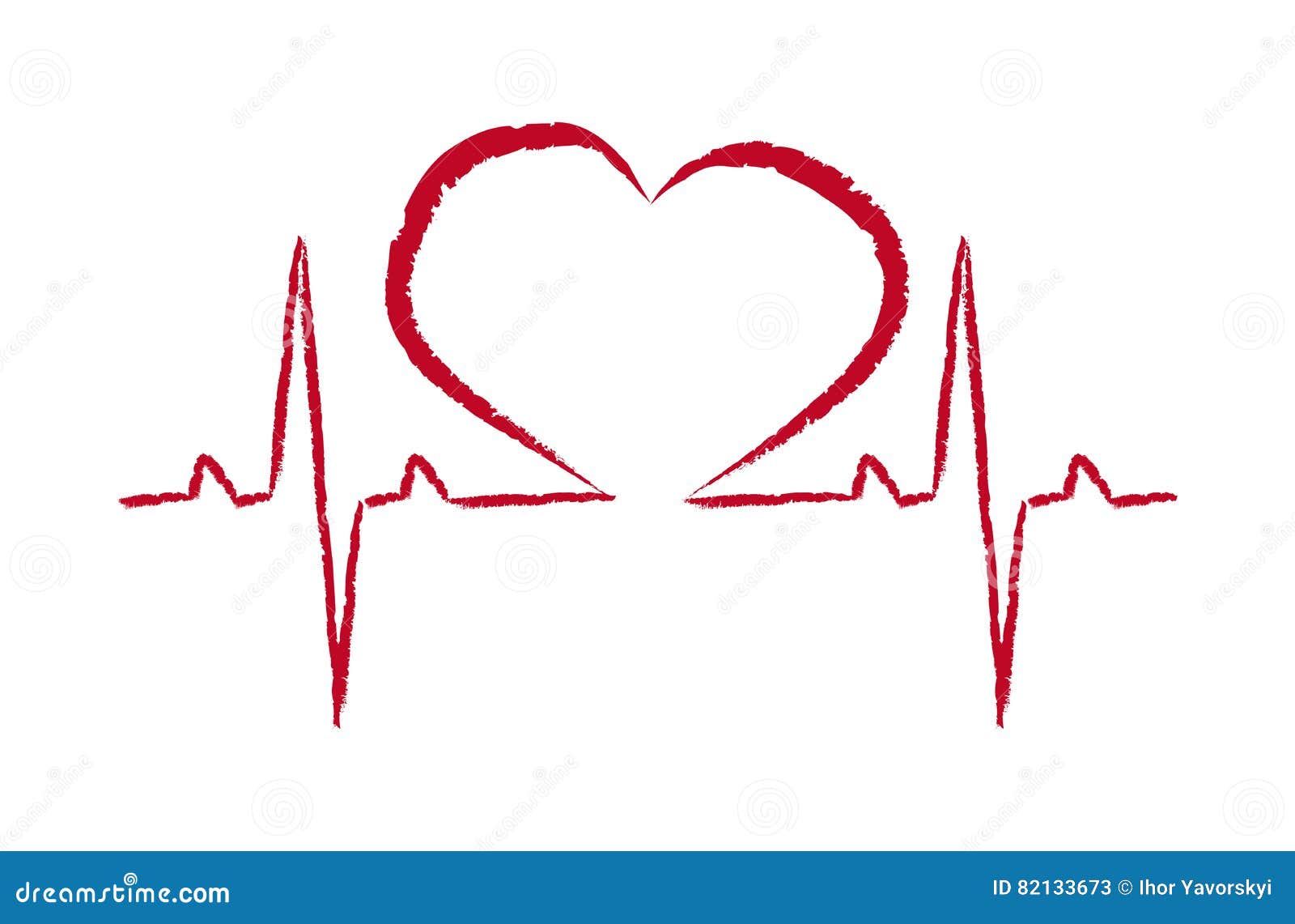Rescue Symbol Heart Pulse Vector Stock Vector - Illustration of medical ...
