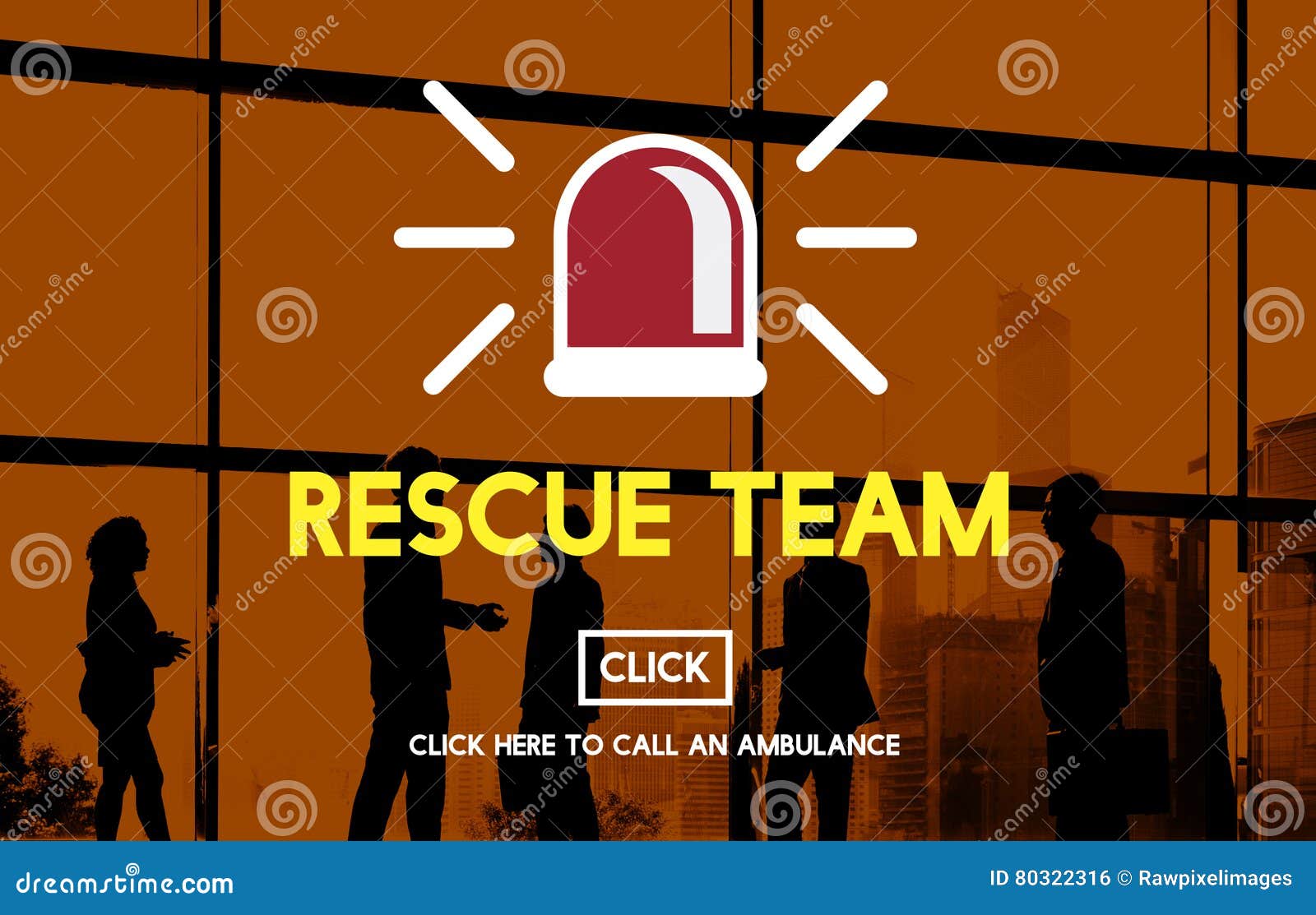 Rescue Team Paramedic Support Help Emergency Concept Stock Photo ...