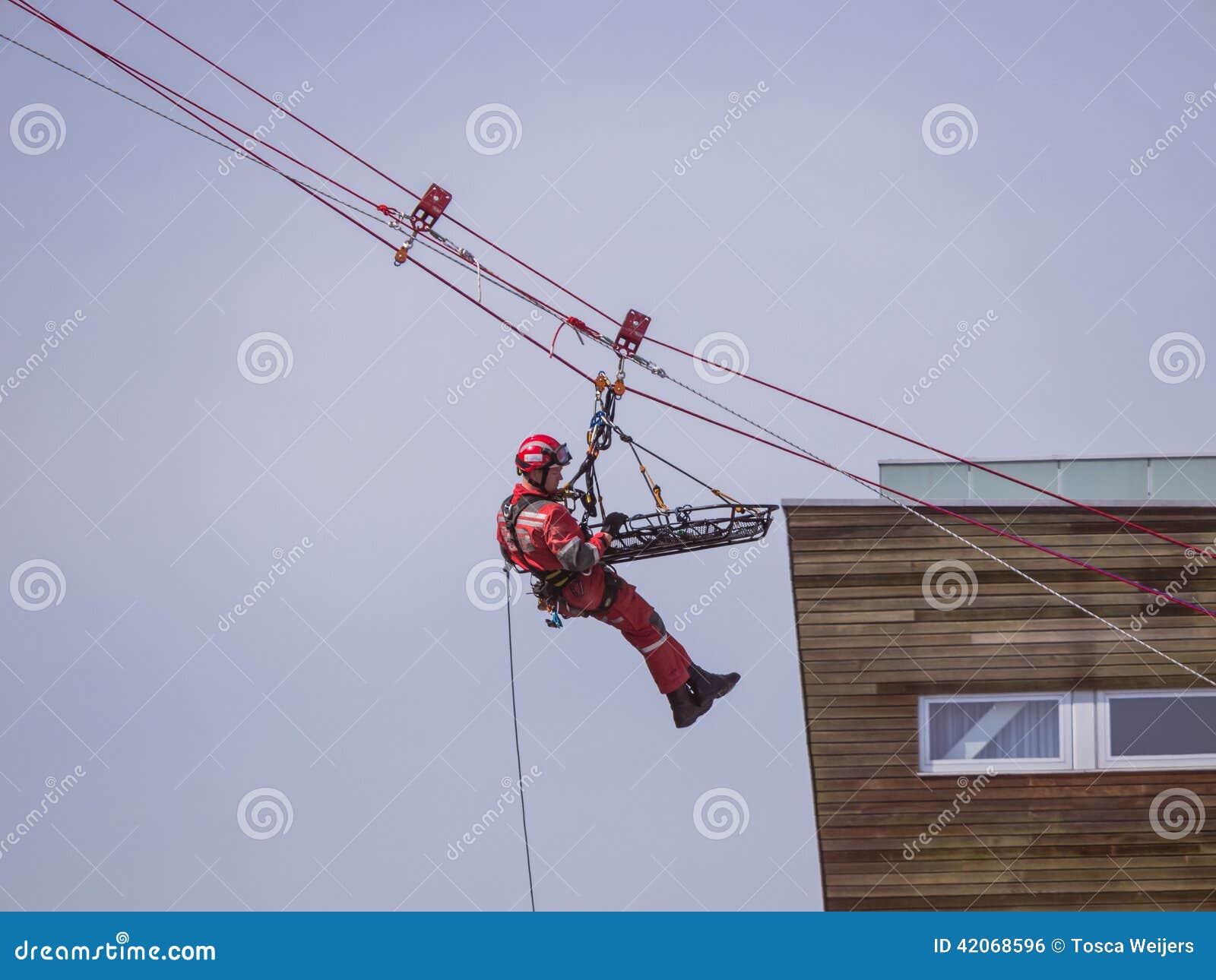 Rescue workers in action editorial photo. Image of building - 42068596