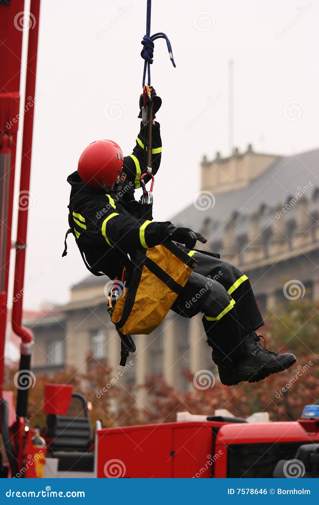 Rescuer stock photo. Image of action, safety, rope, help - 7578646