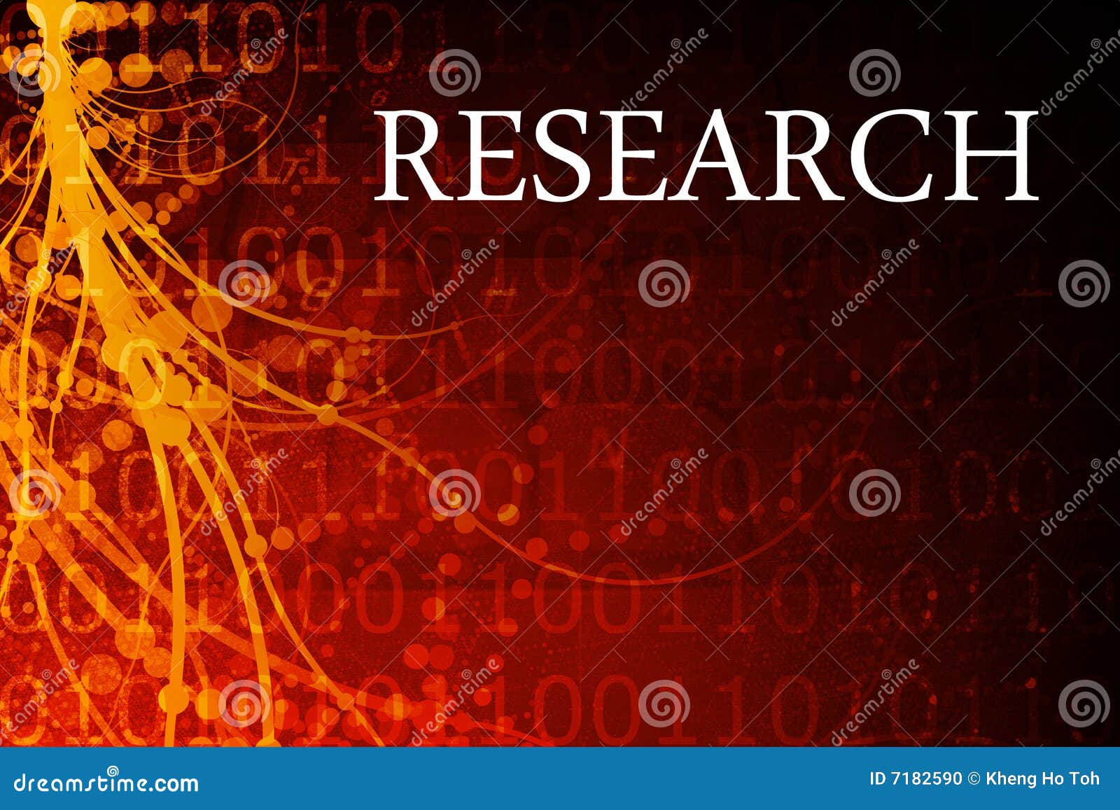 Research Abstract stock illustration. Illustration of science - 7182590