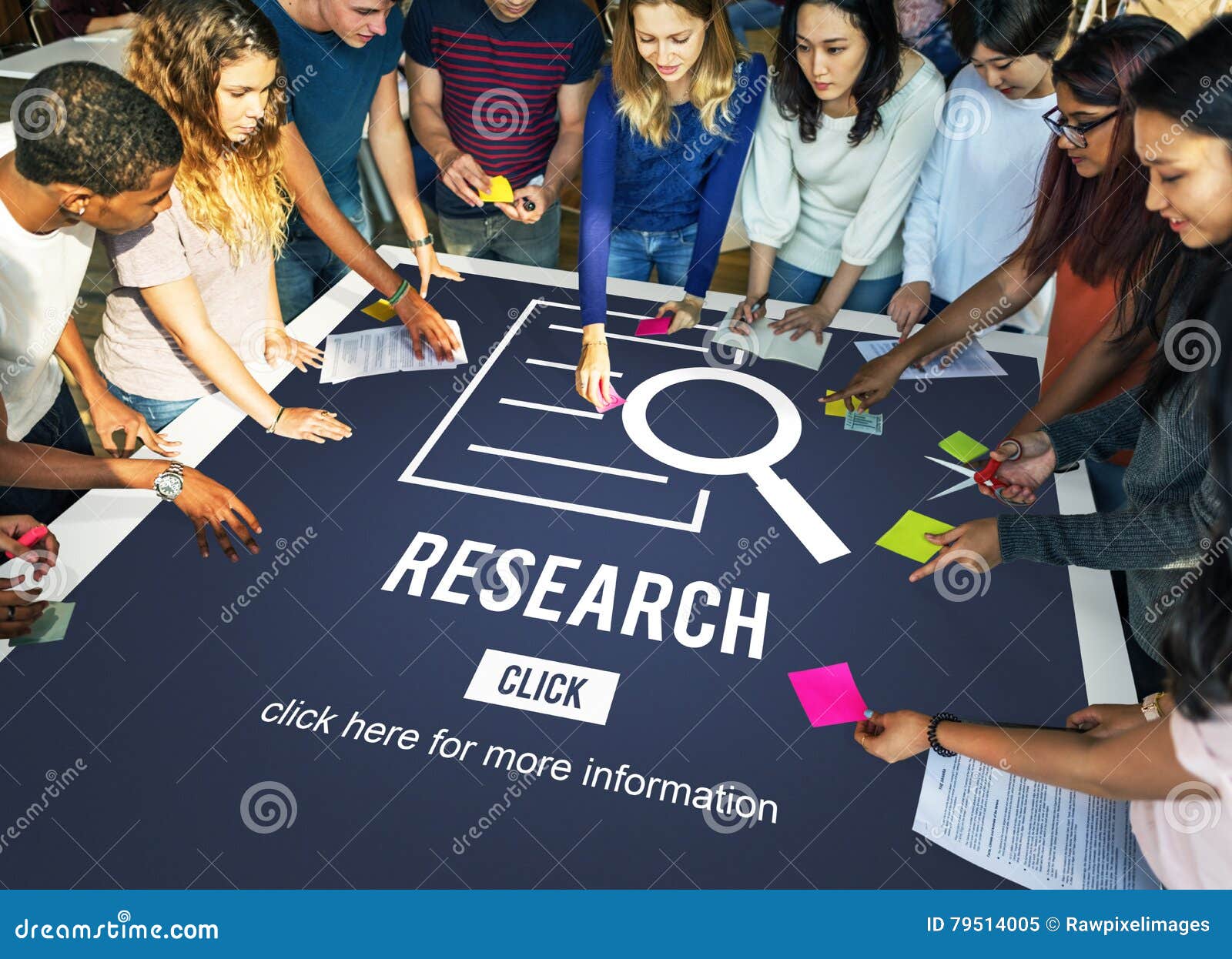 Research Analysis Discovery Investigation Concept Stock Image - Image ...