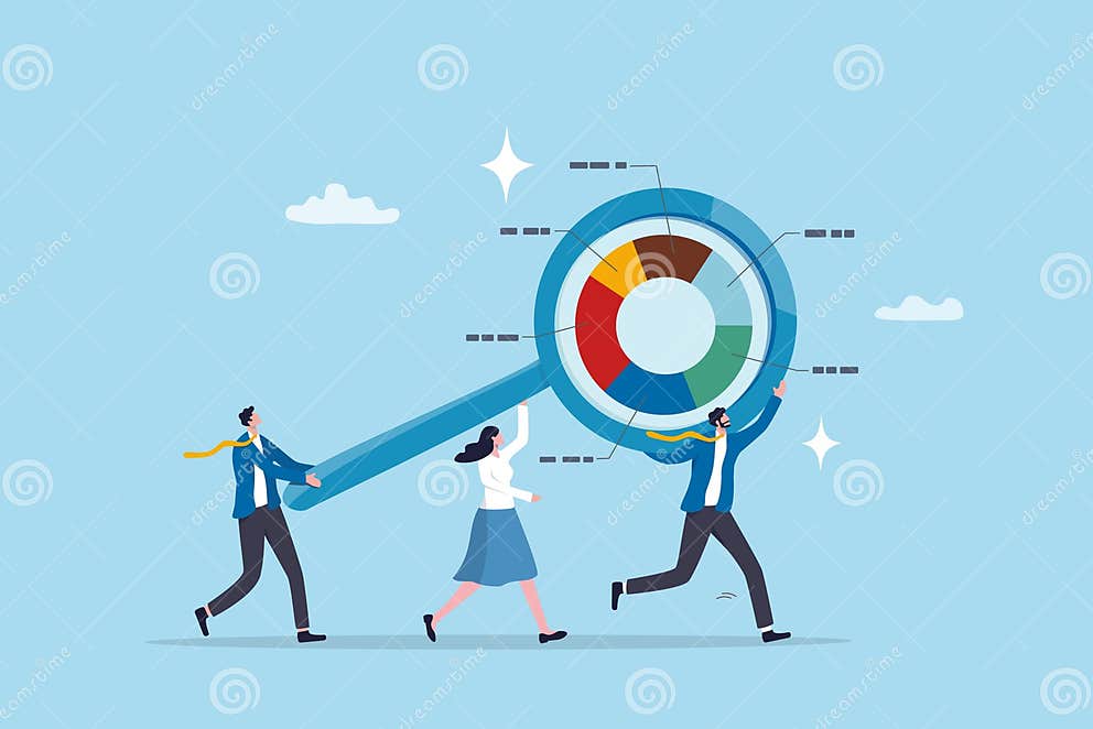 Research Analysis, Insight Information, Marketing Chart Diagram ...