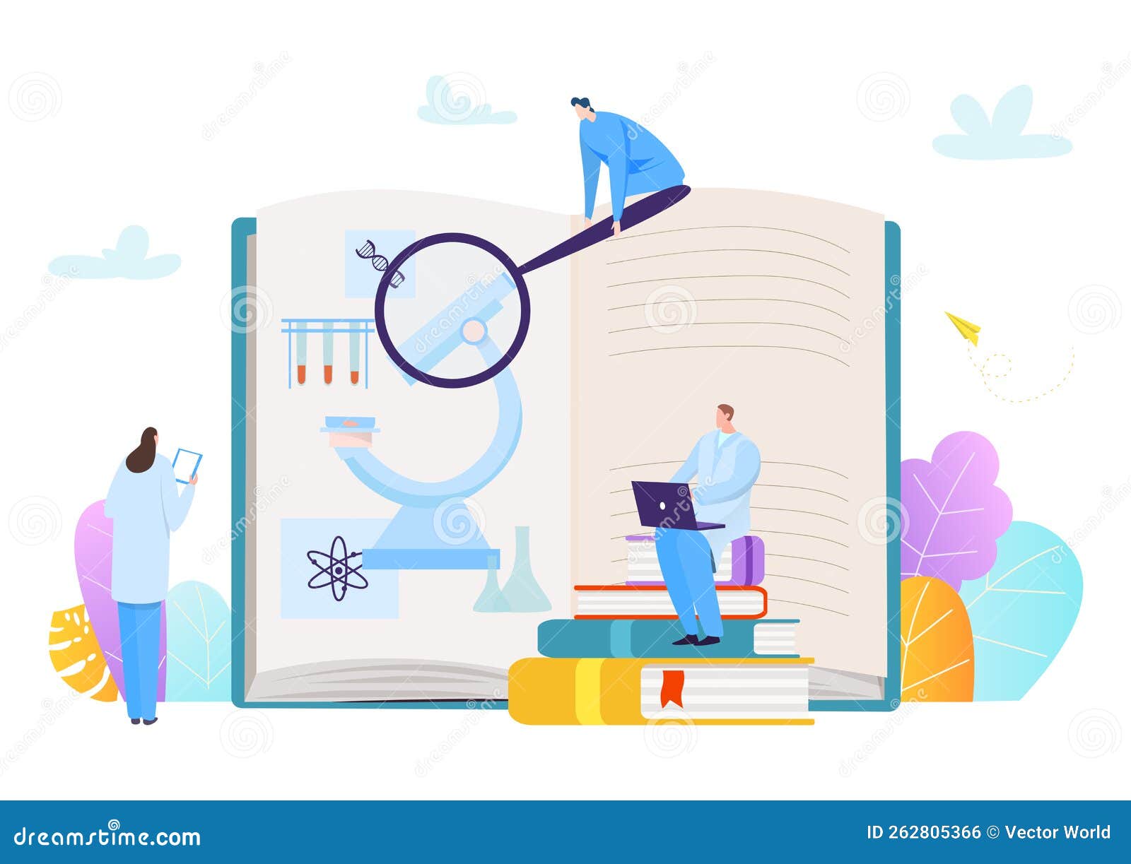 Associate In Medicine Isolated Cartoon Vector Illustrations Se ...