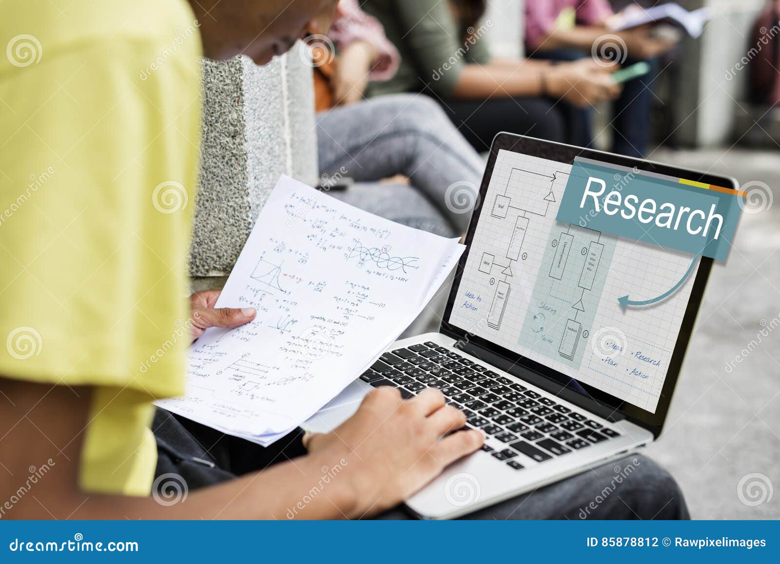 Research Business Analysis Strategy Concept Stock Photo - Image of ...