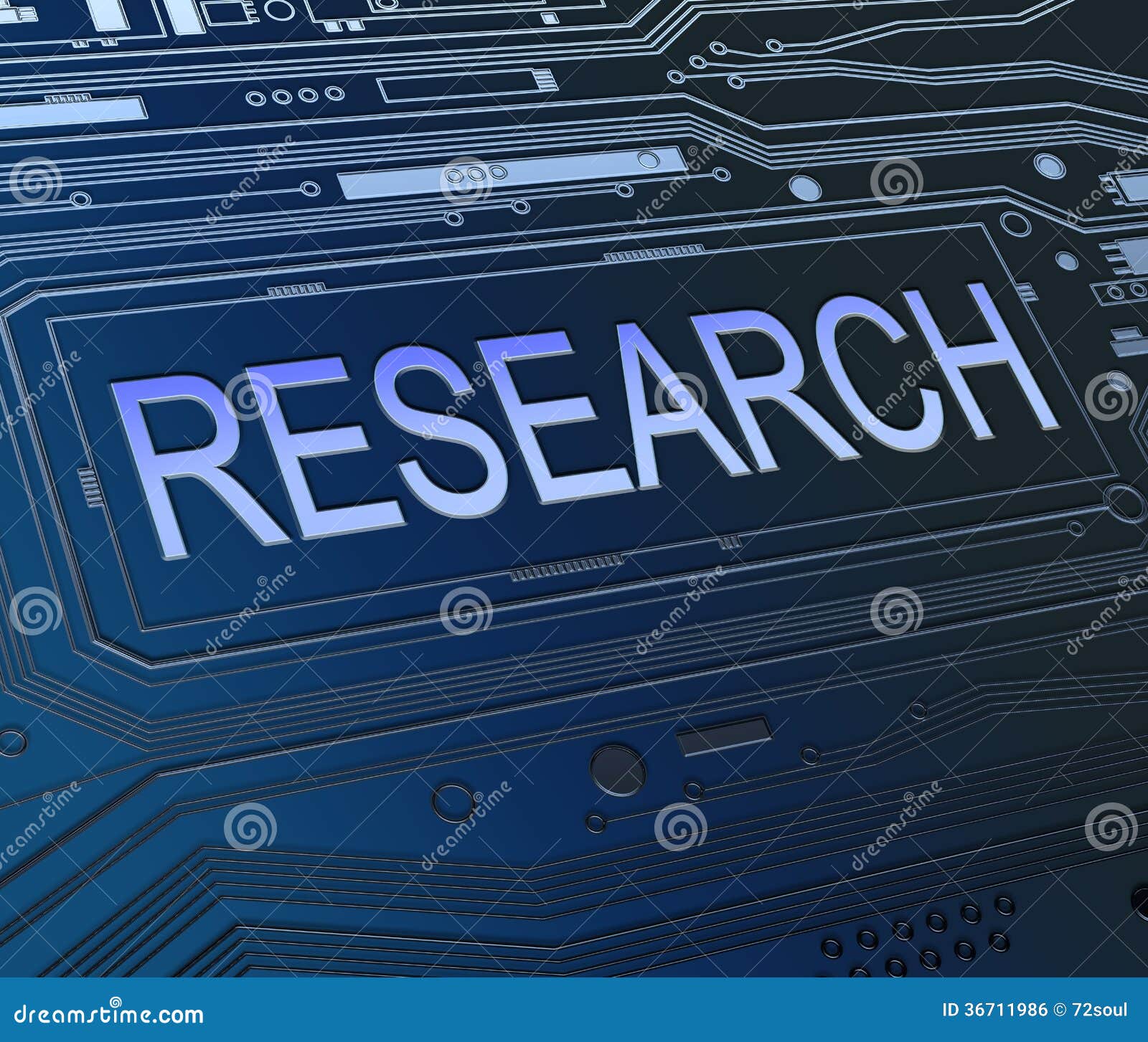 Research concept. stock illustration. Illustration of hardware - 36711986