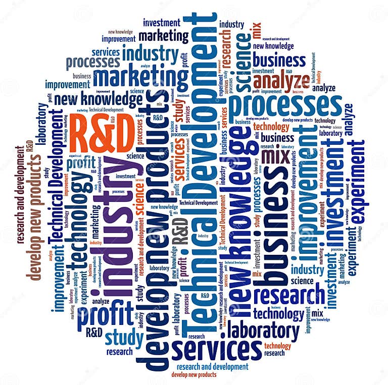 Research and Development stock illustration. Illustration of knowledge ...