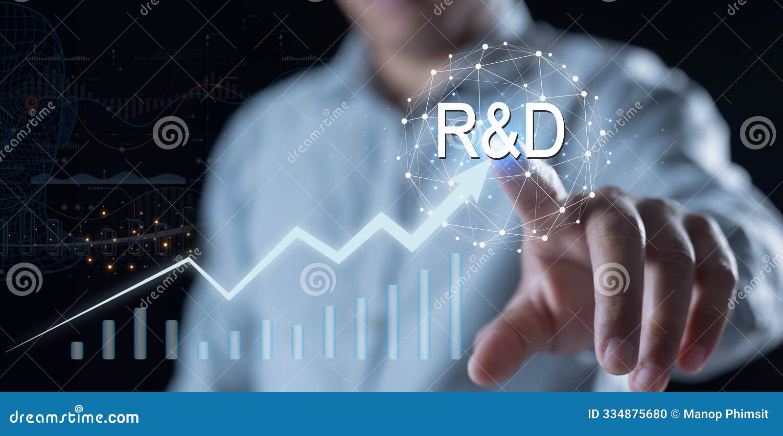 Research and Development from Businessman To Remine New Product ...