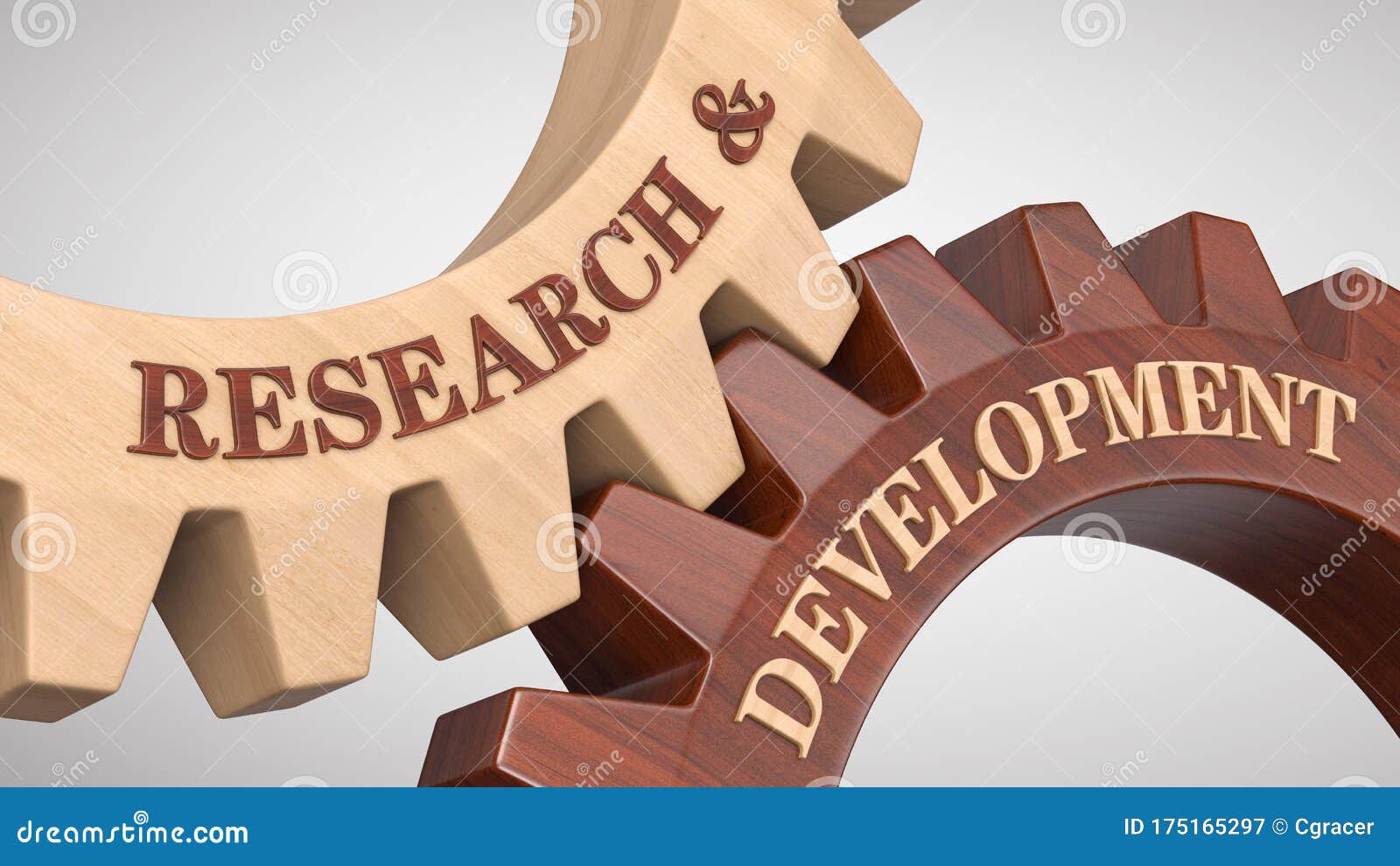Research & Development Concept Stock Illustration - Illustration of ...