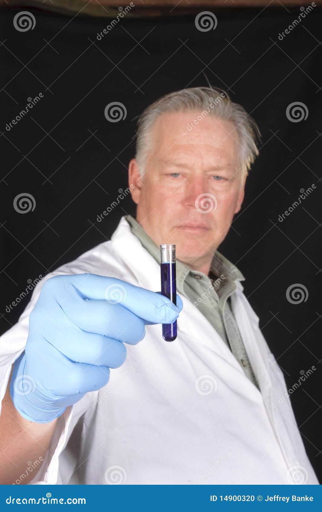 Research Engineer/scientist Stock Photo - Image of black, blue: 14900320